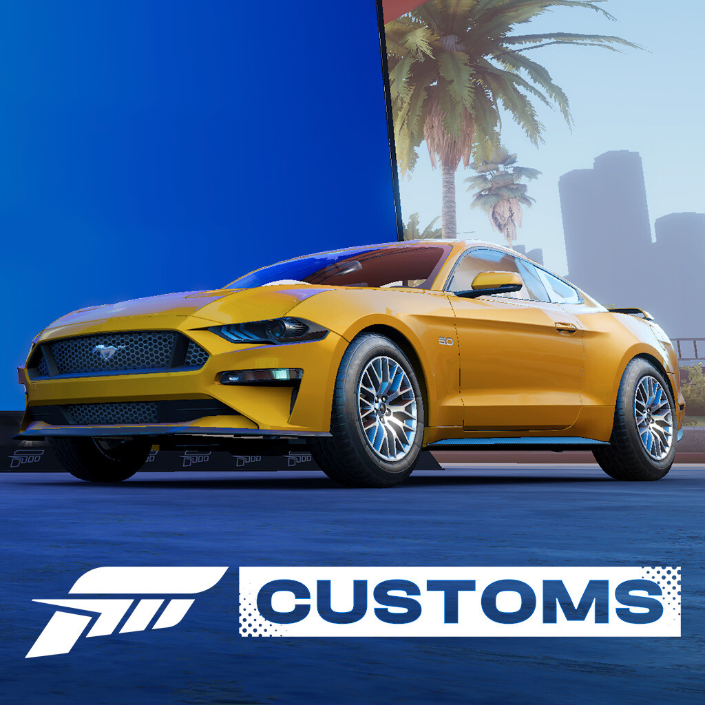 ArtStation - Forza Customs: Exterior Lot Environment