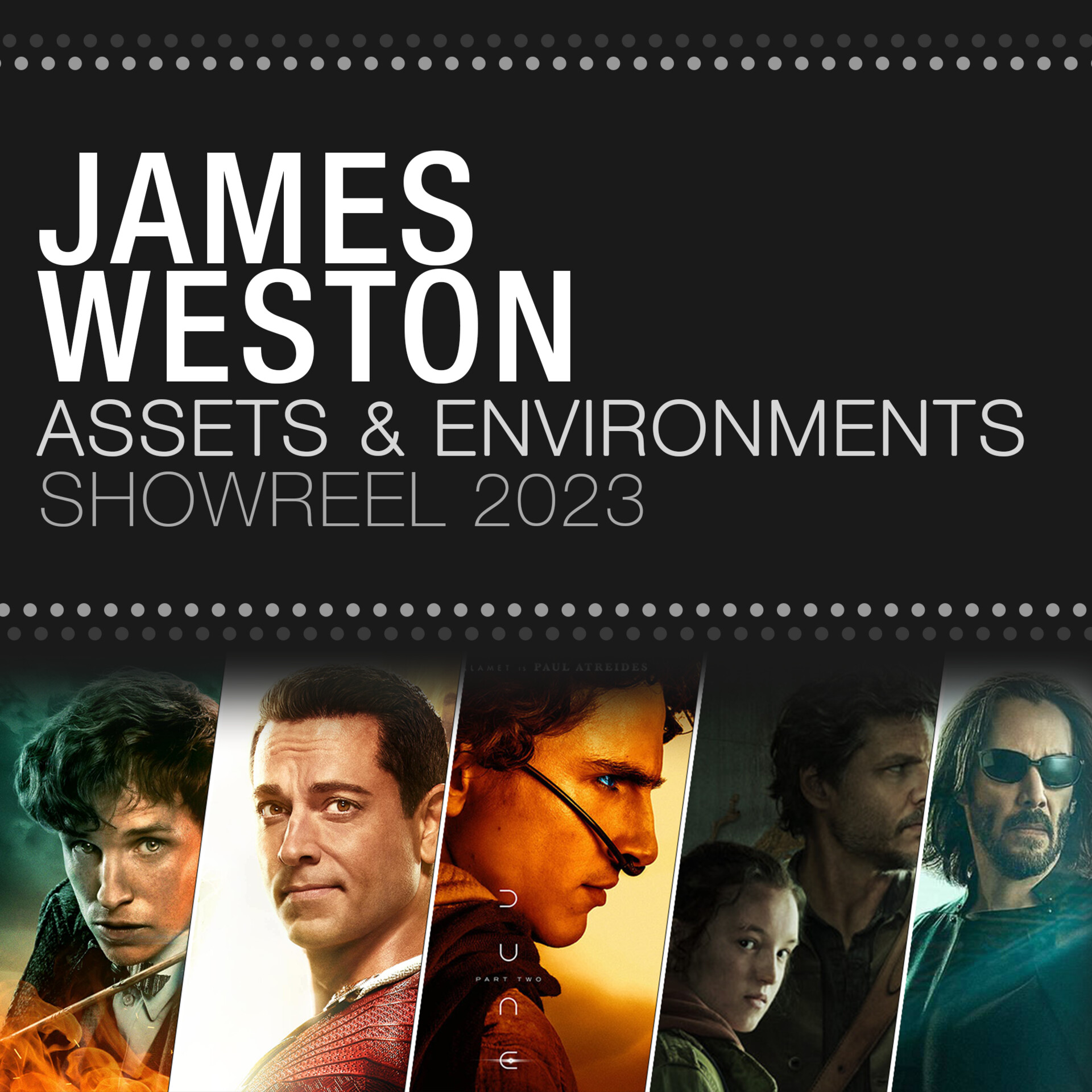 ArtStation - James Weston - Showreel 2023