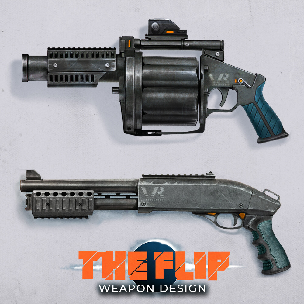 ArtStation - The Flip: Weapons