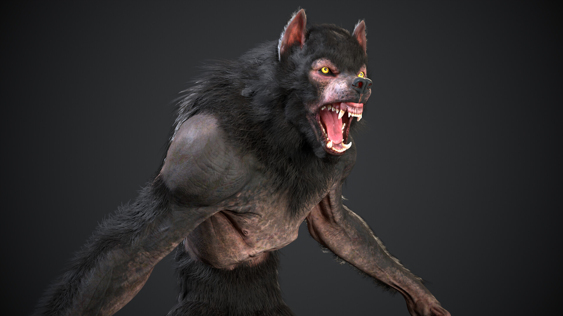ArtStation - Werewolf-real time