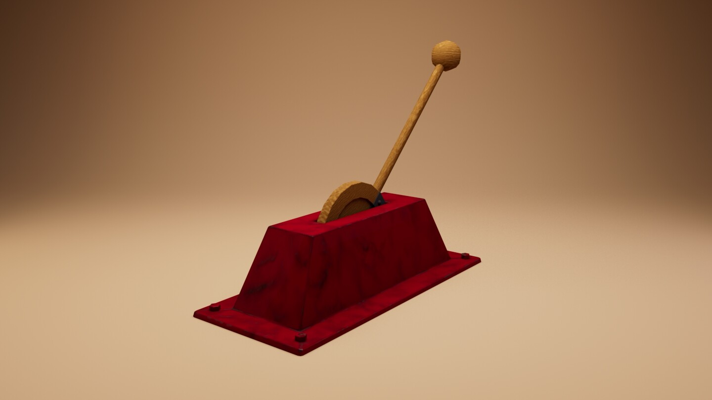 ArtStation - 3D Model - Lever