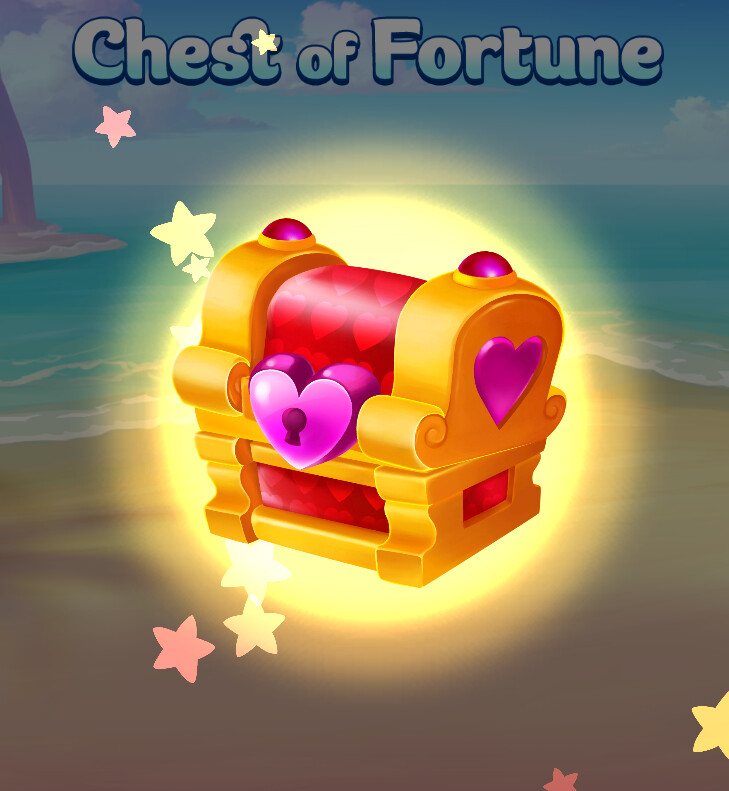 ArtStation - Casual Prize chest open animation