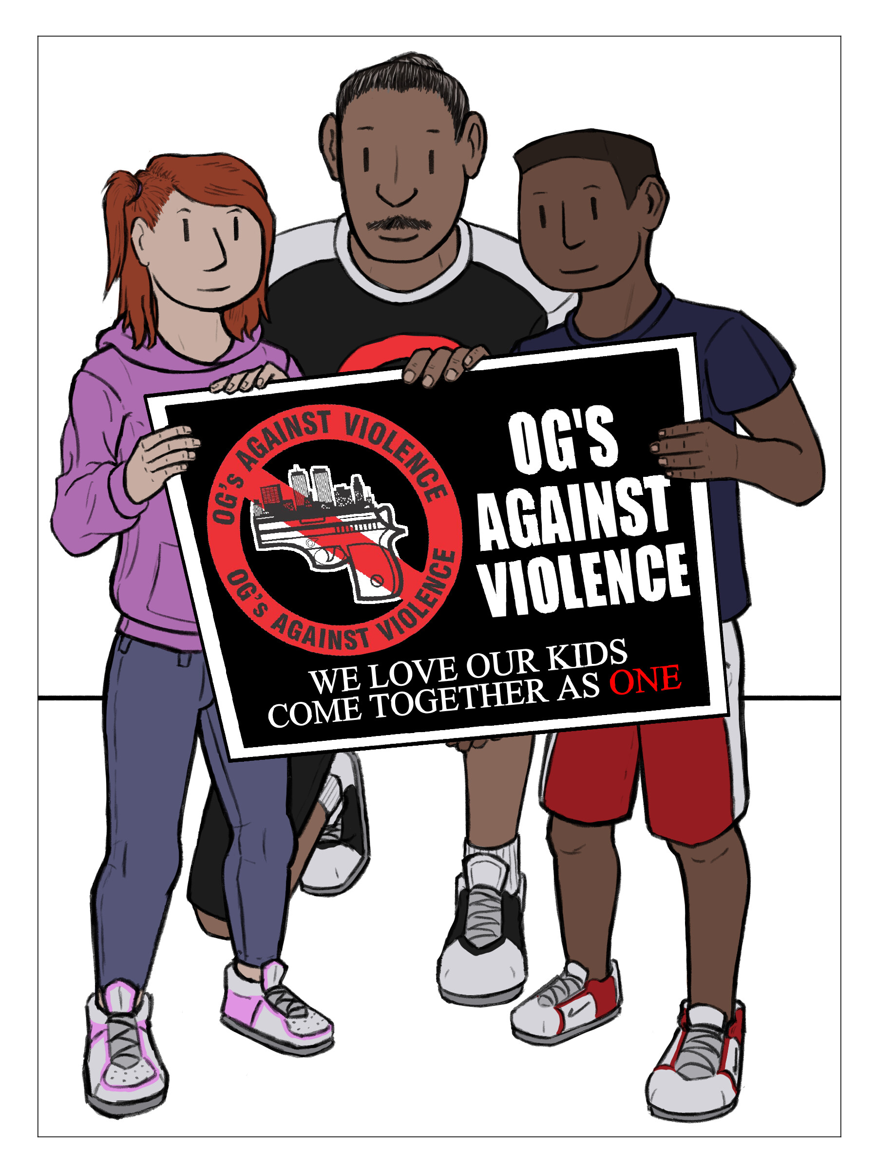 ArtStation - OGs Against Violence Coloring Book