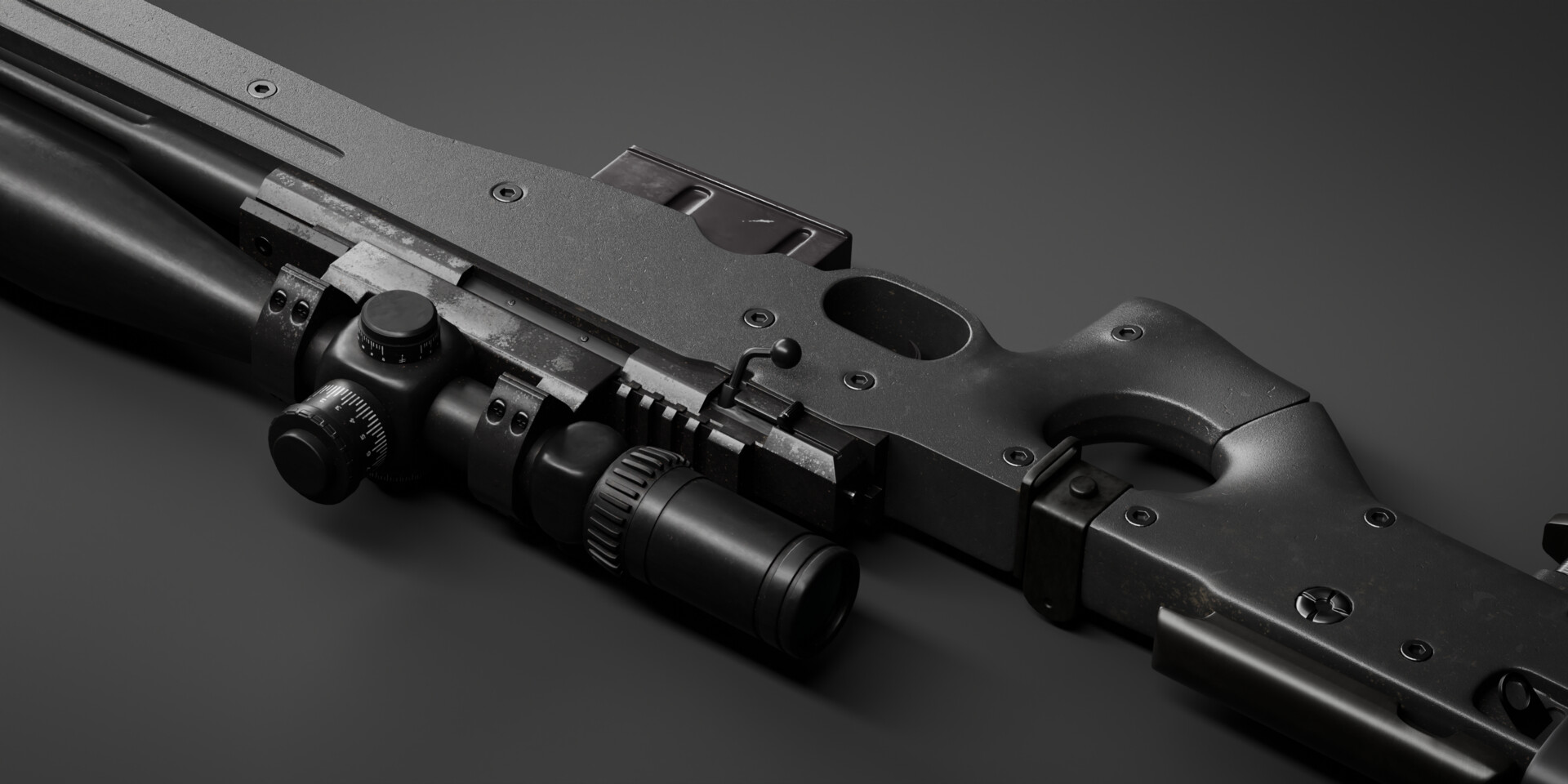 ArtStation - L96 AWS | Sniper rifle