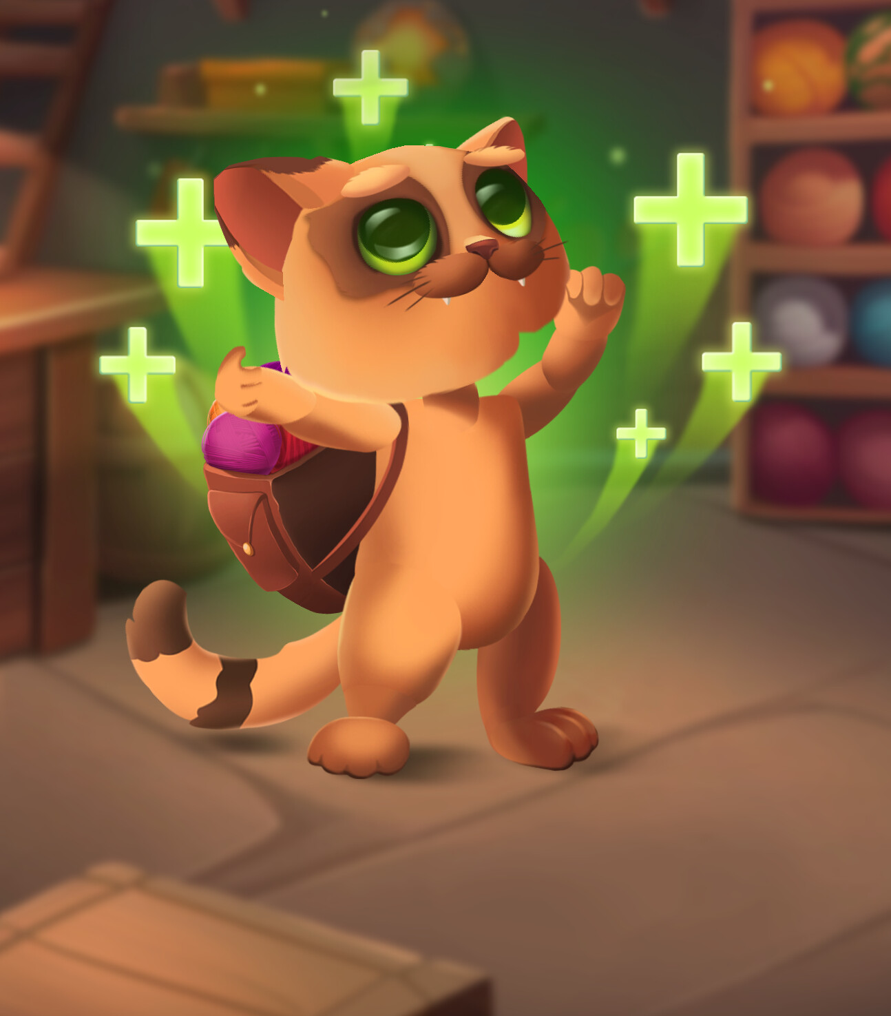 ArtStation - Cat character animation