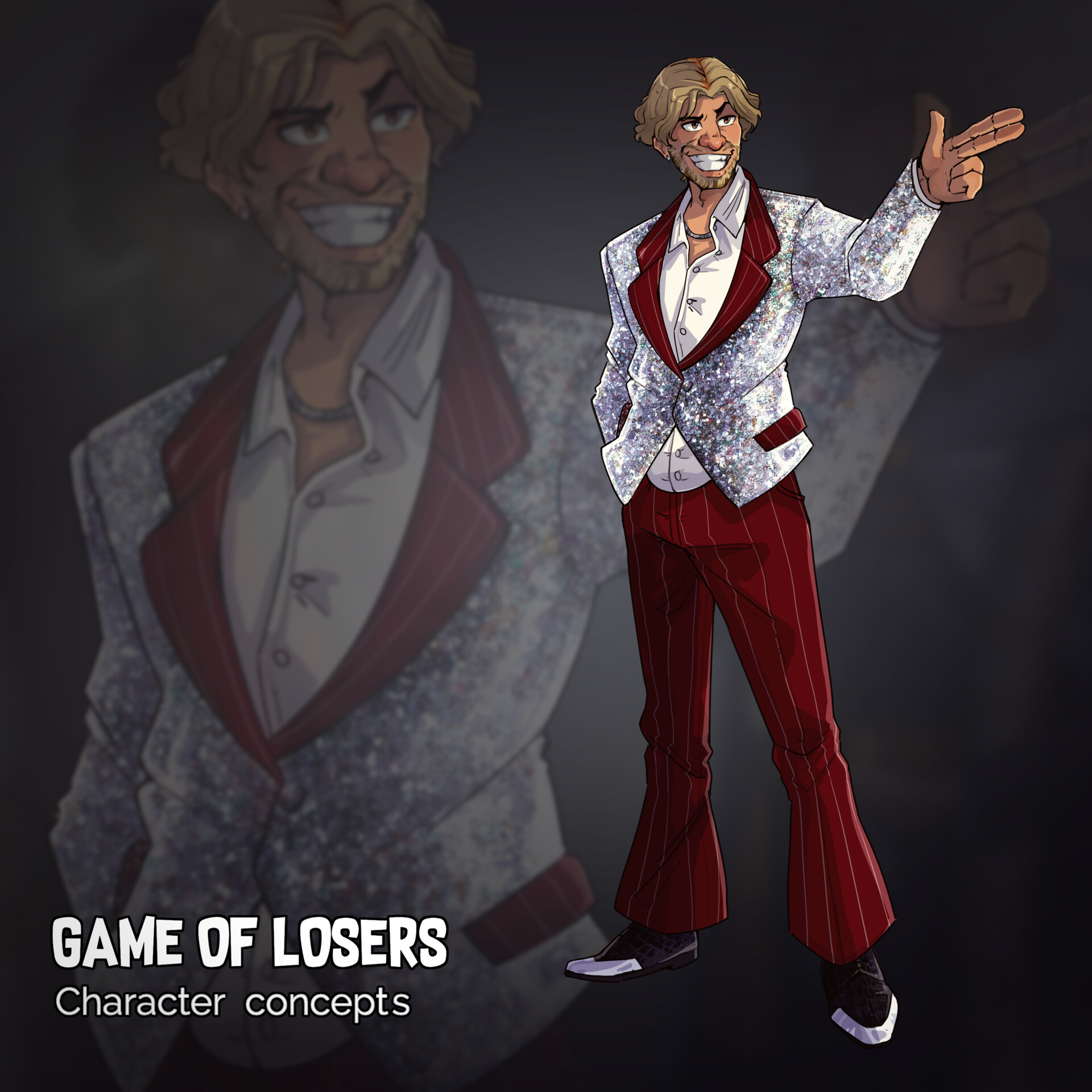ArtStation - Character Concept - Game of losers