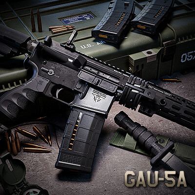 ArtStation - GAU-5A ASDW Rifle and Survival Kit