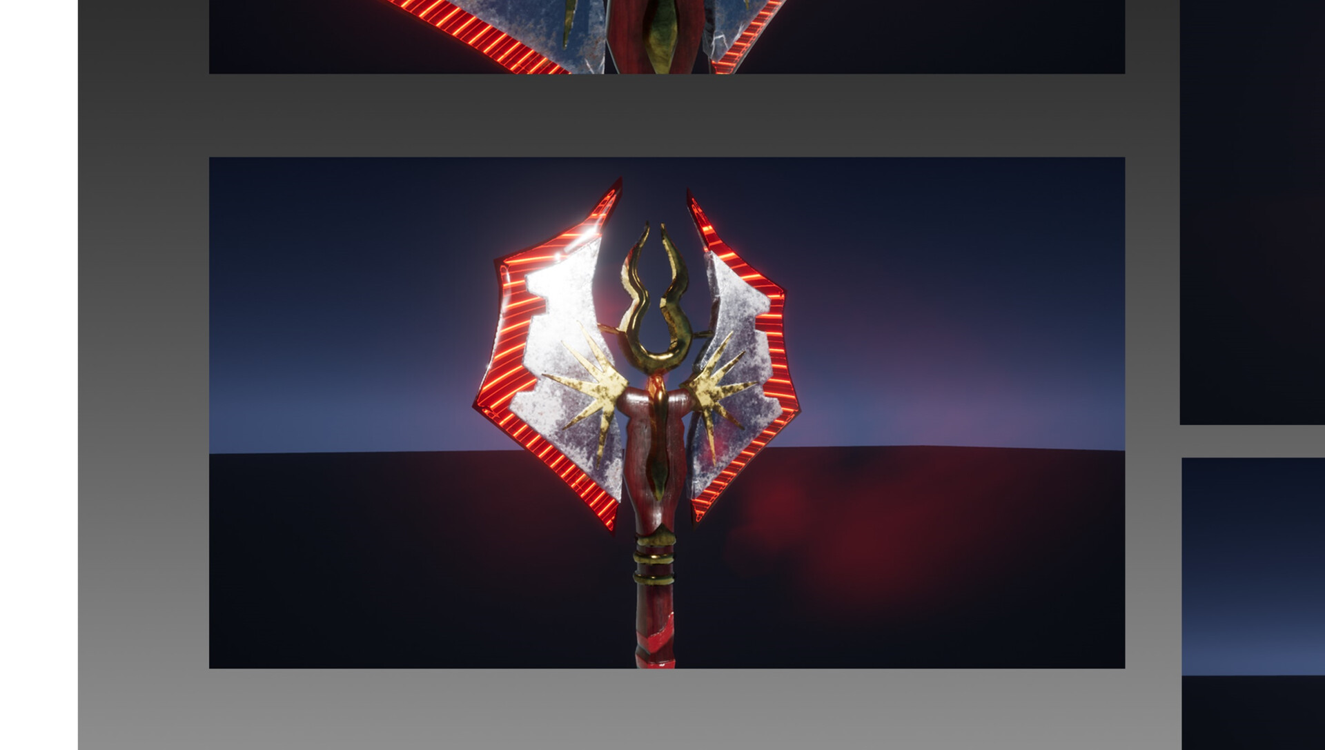 ArtStation - Fantasy Weapon Design - 3D model