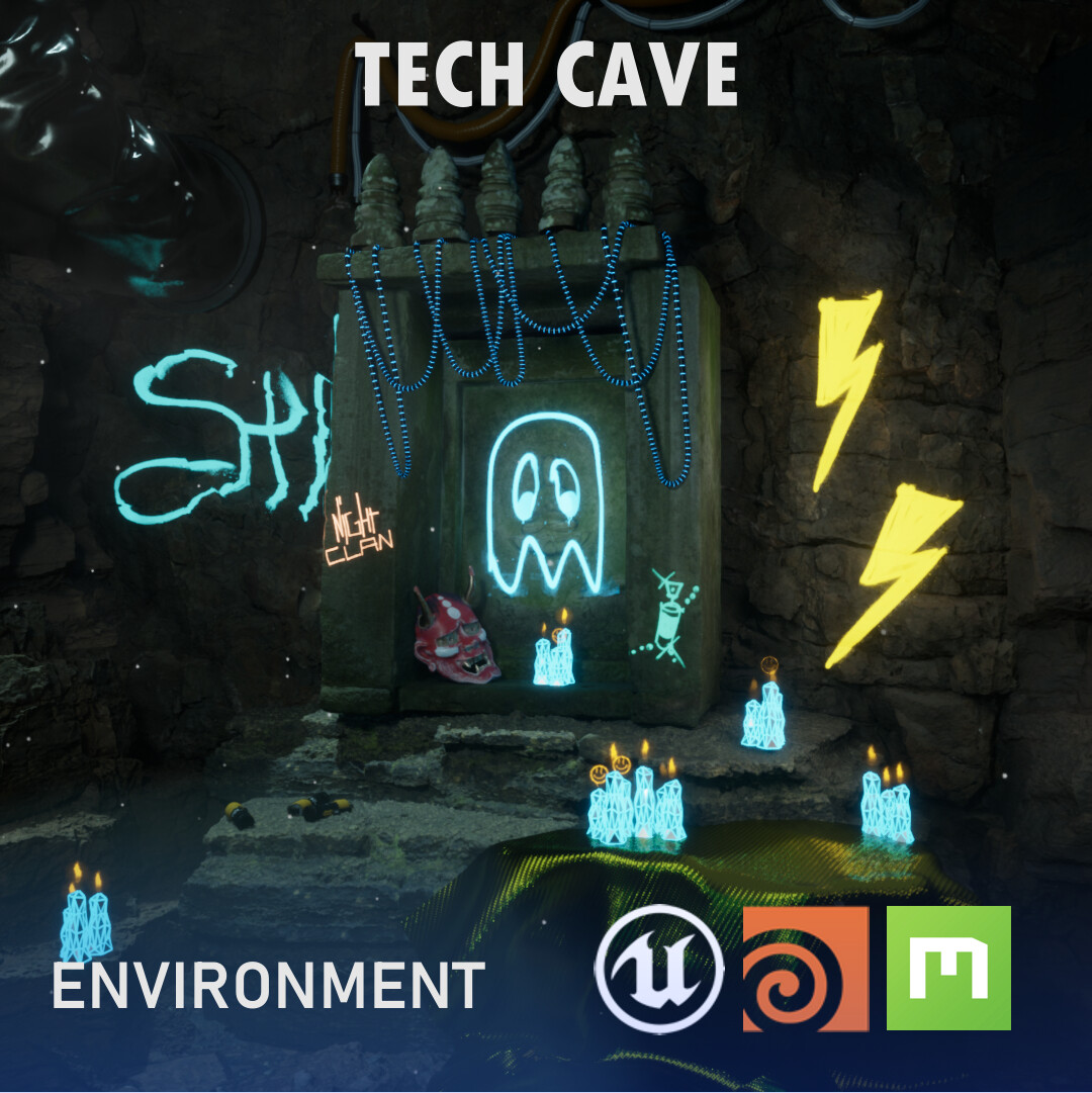 ArtStation - Tech Cave