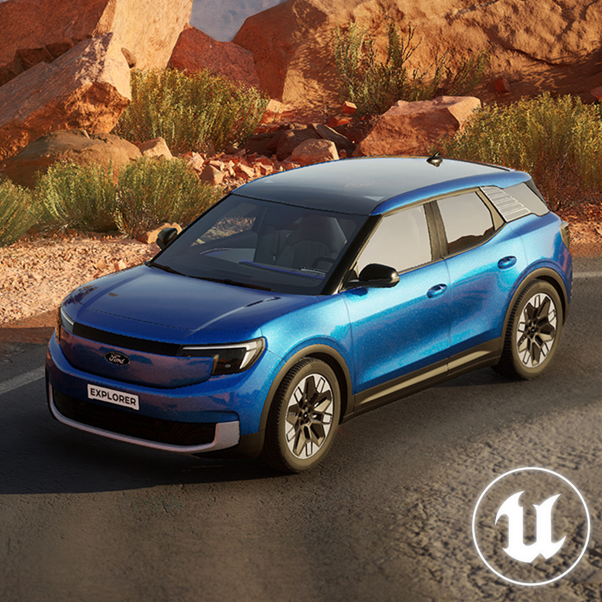 ArtStation - Ford Explorer™ CX740S SUV