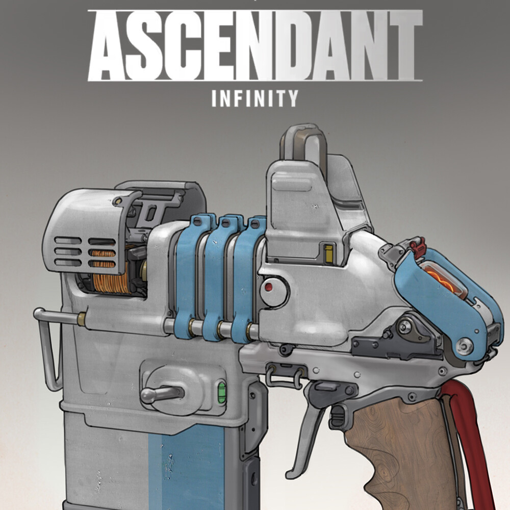 ArtStation - Ascendant Infinity - Pistol