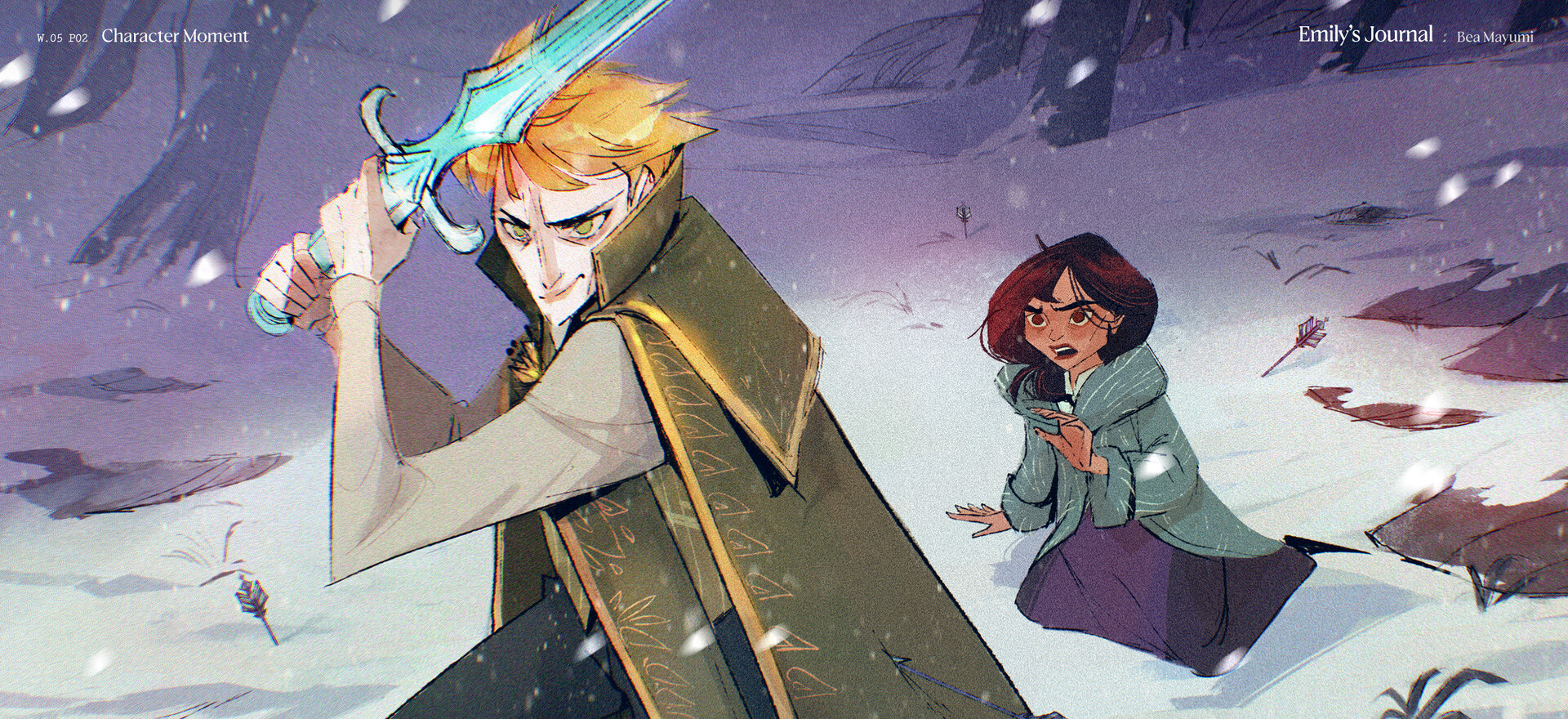 ArtStation - Emily's Journal - Character Design