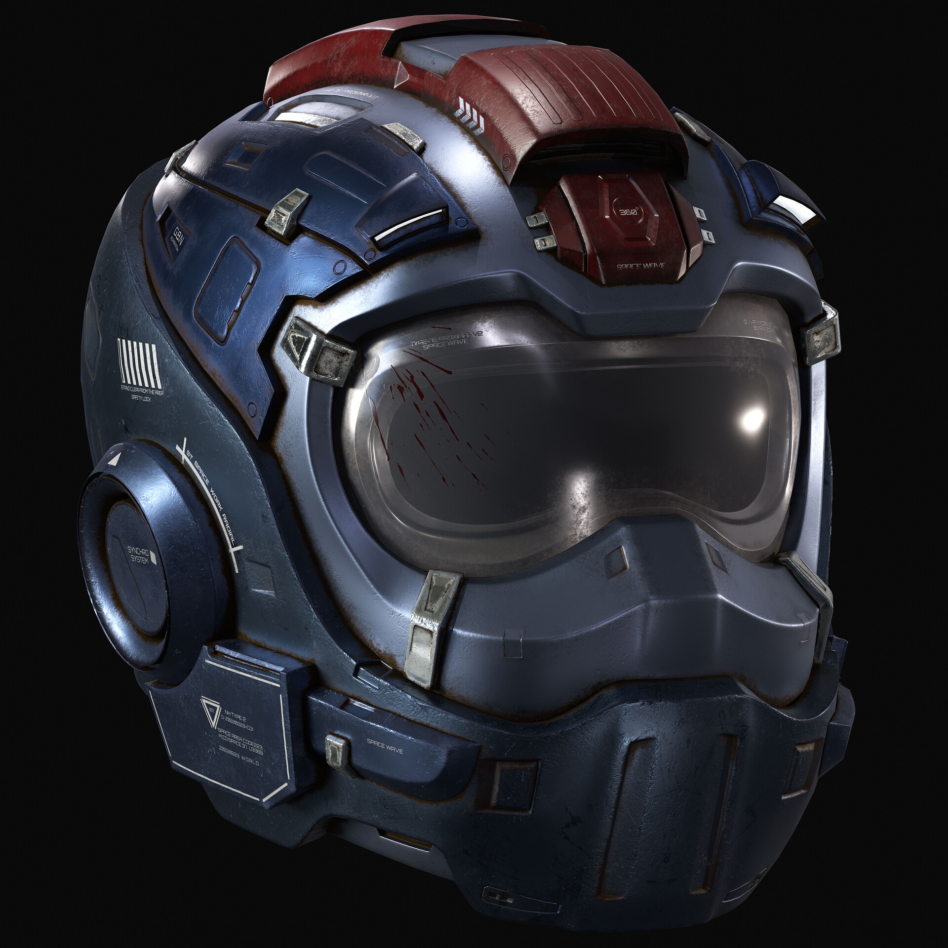 ArtStation - Sci-Fi Space Helmet
