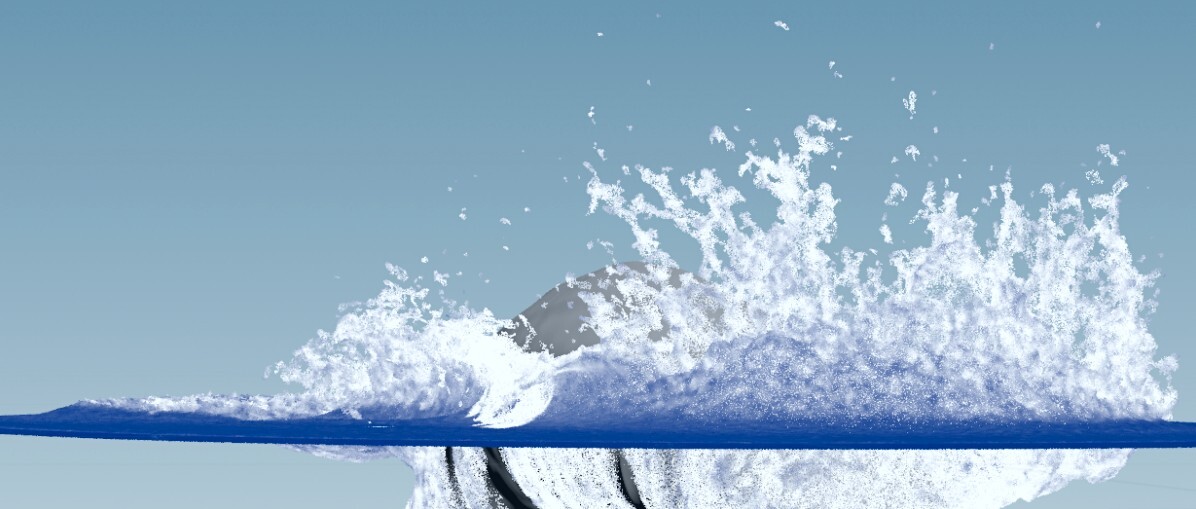 ArtStation - WIP - Large Scale Water Simulation in Houdini and Nuke