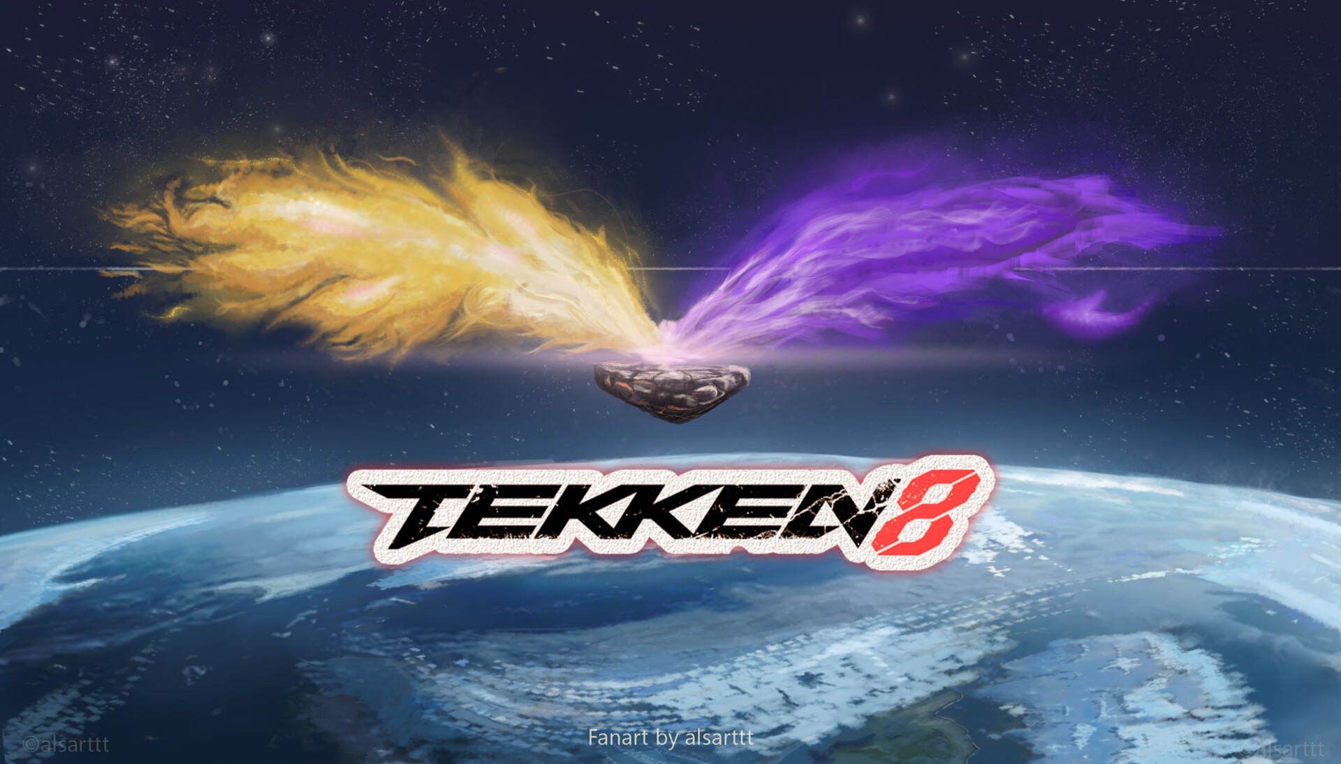 ArtStation - ANGEL JIN VS TRUE DEVIL KAZUYA