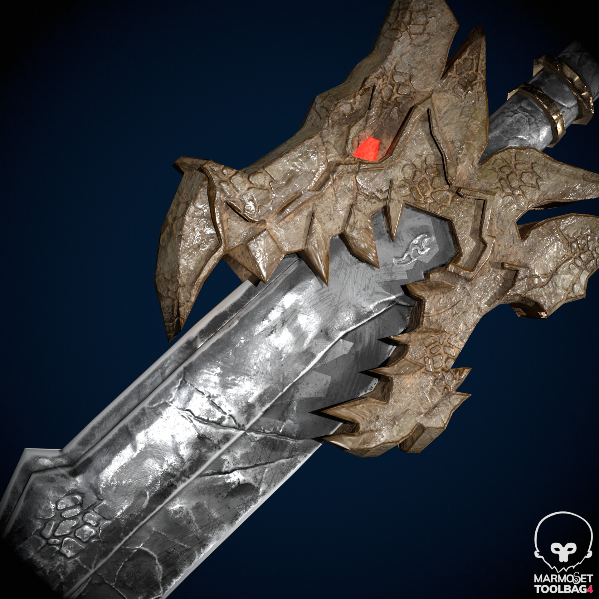 ArtStation - Dragon Short Sword
