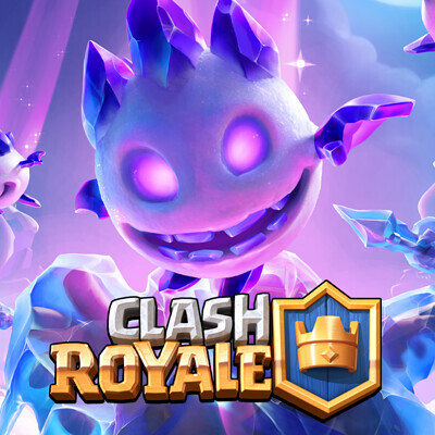 ArtStation - Clash Royale Key Art | Ice Spirits