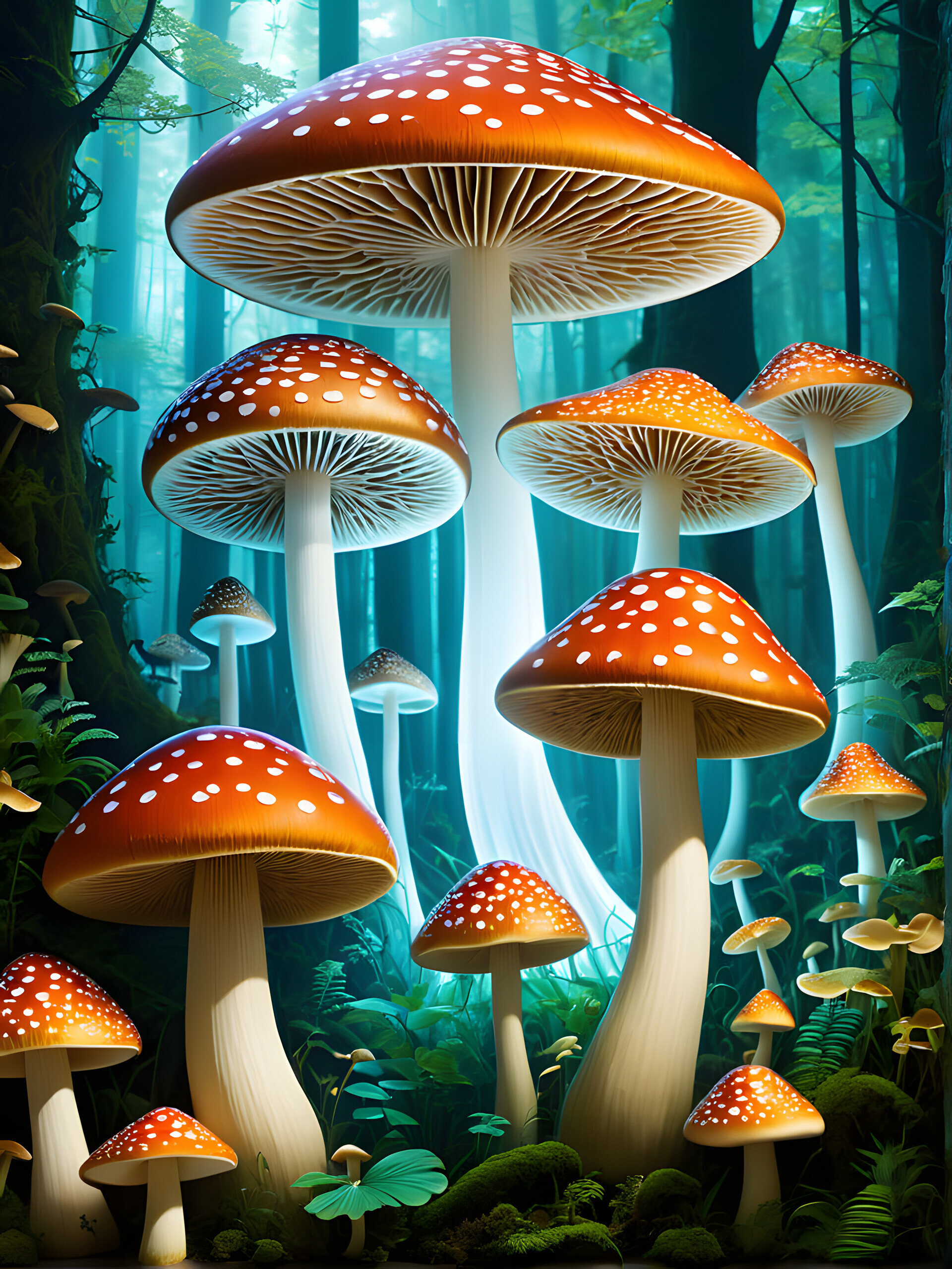 ArtStation - Magical Mushroom Forest