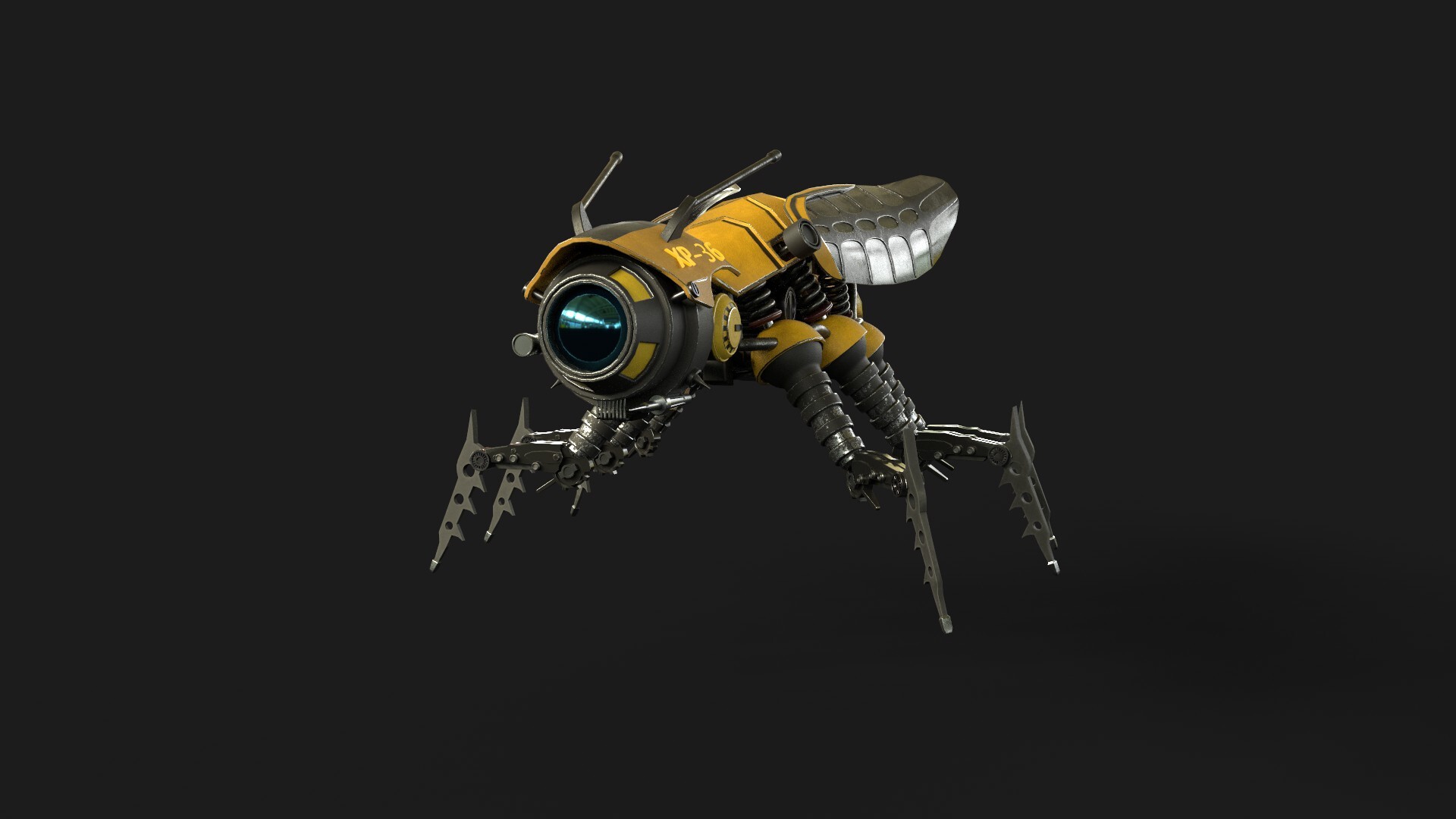 ArtStation - Robotic Bee Drone