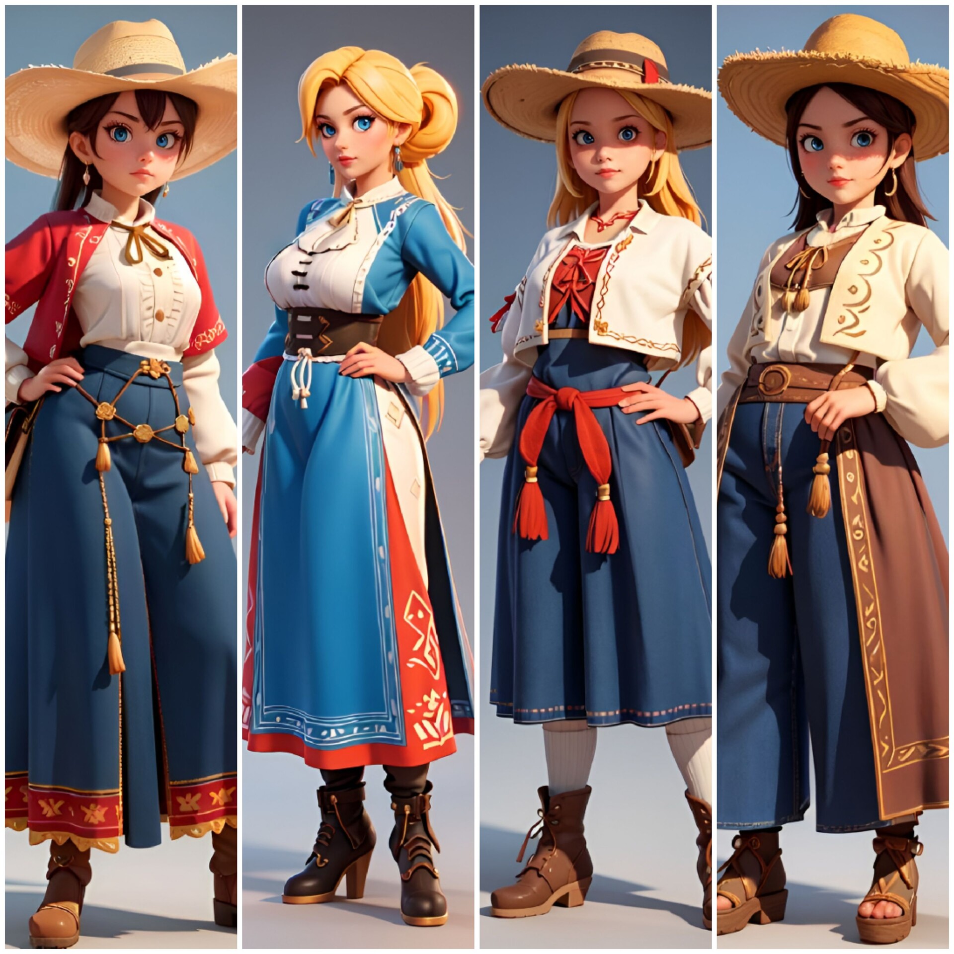 ArtStation - The Campos family!