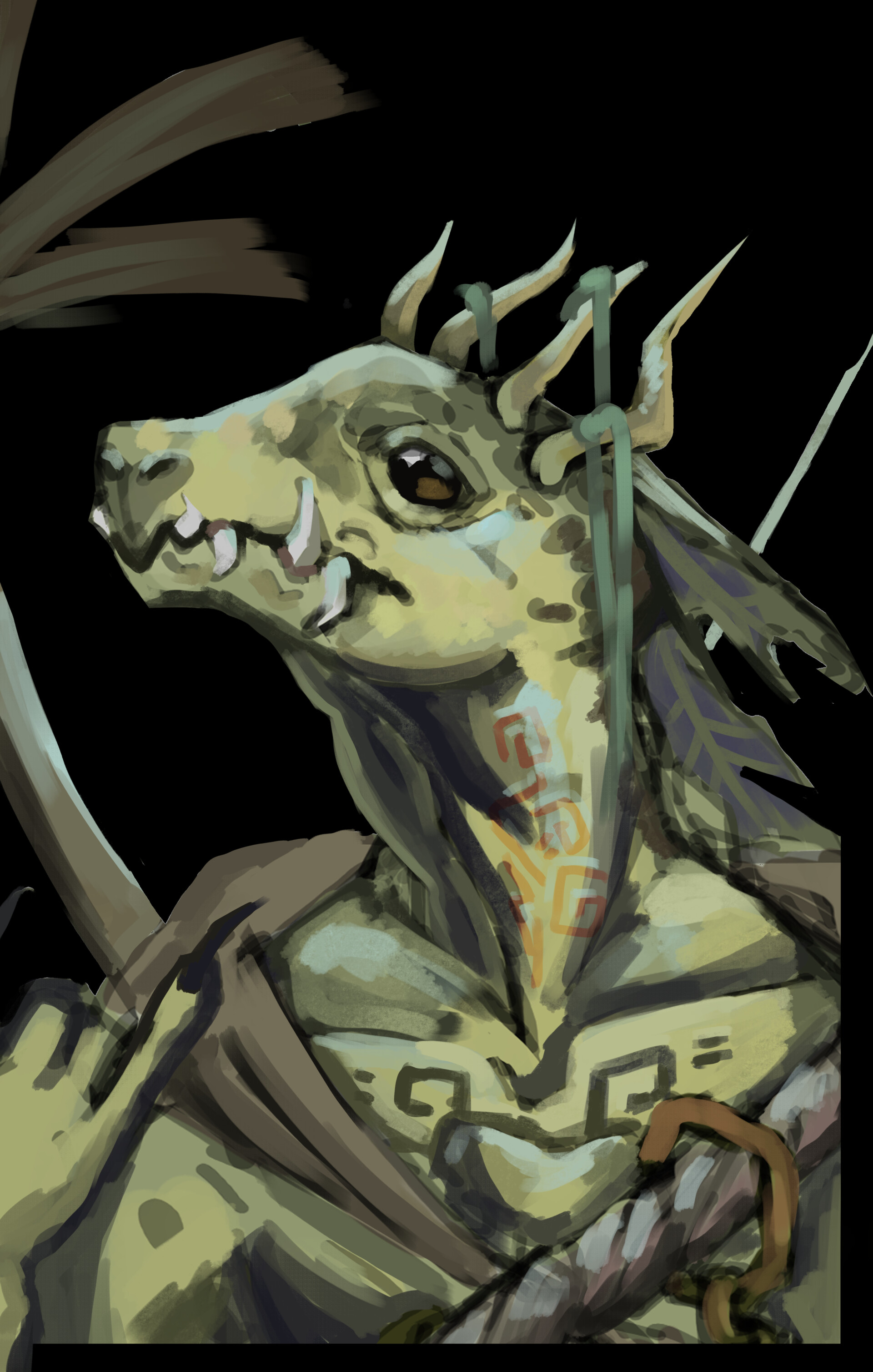 wunzie - Sasliss - Fantasy Lineup for Archmage Press