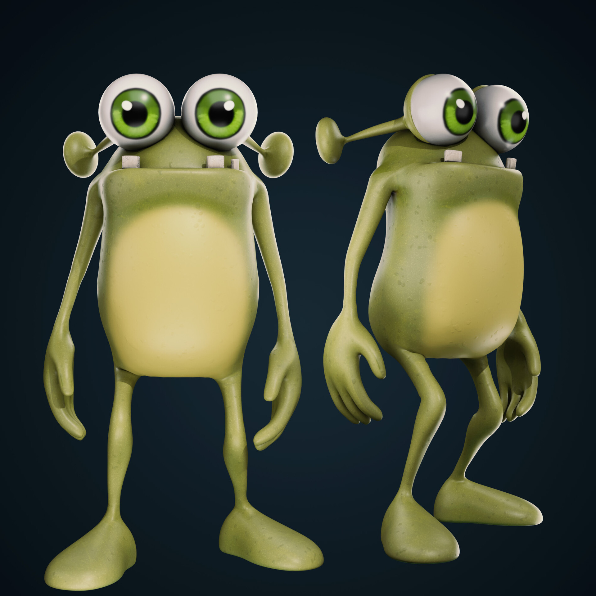 ArtStation - Green Creature