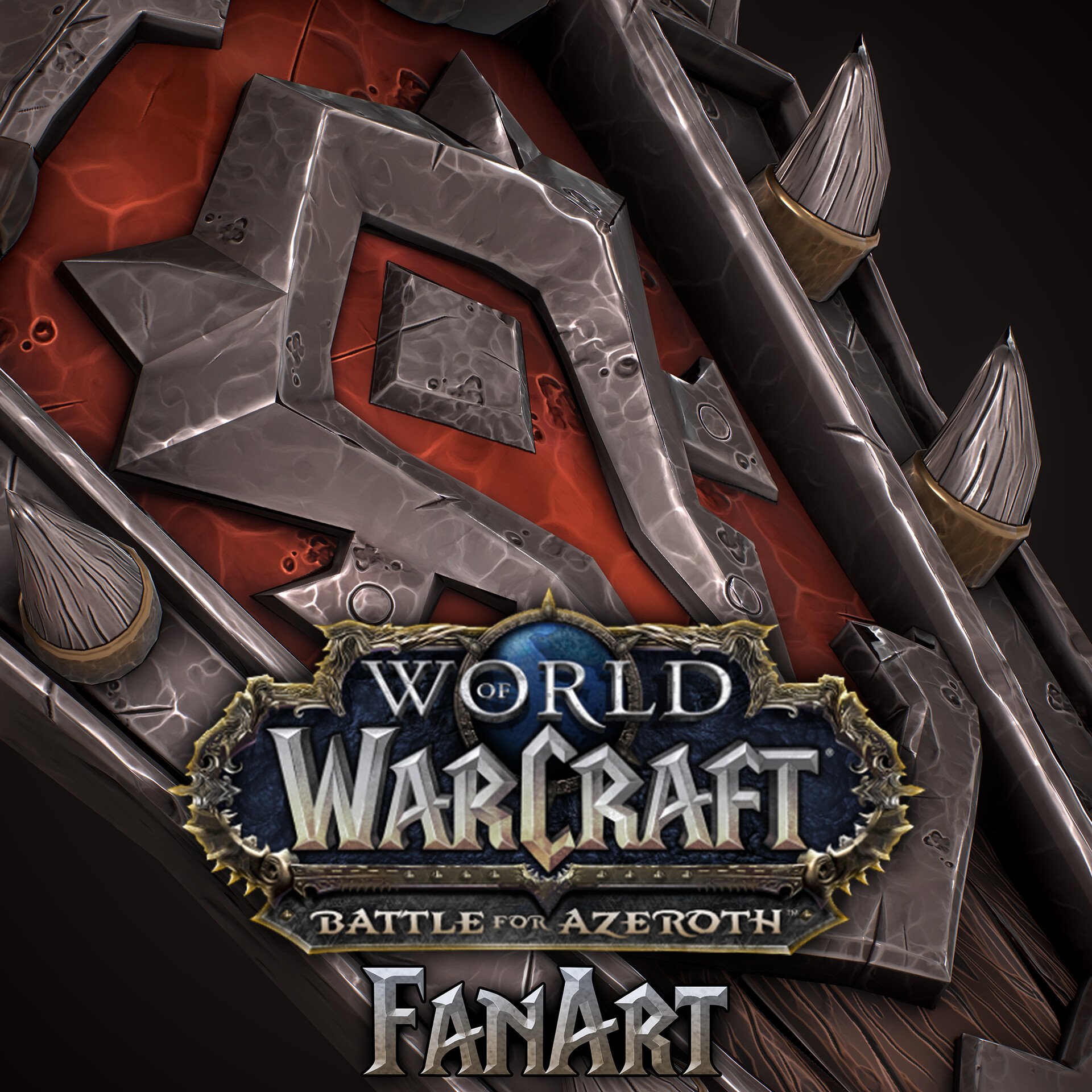 ArtStation - Horde Warcraft Shield