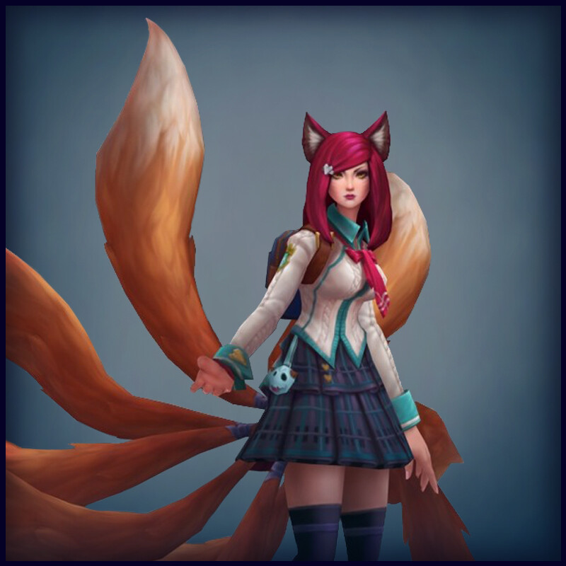 ArtStation - Ahri skin