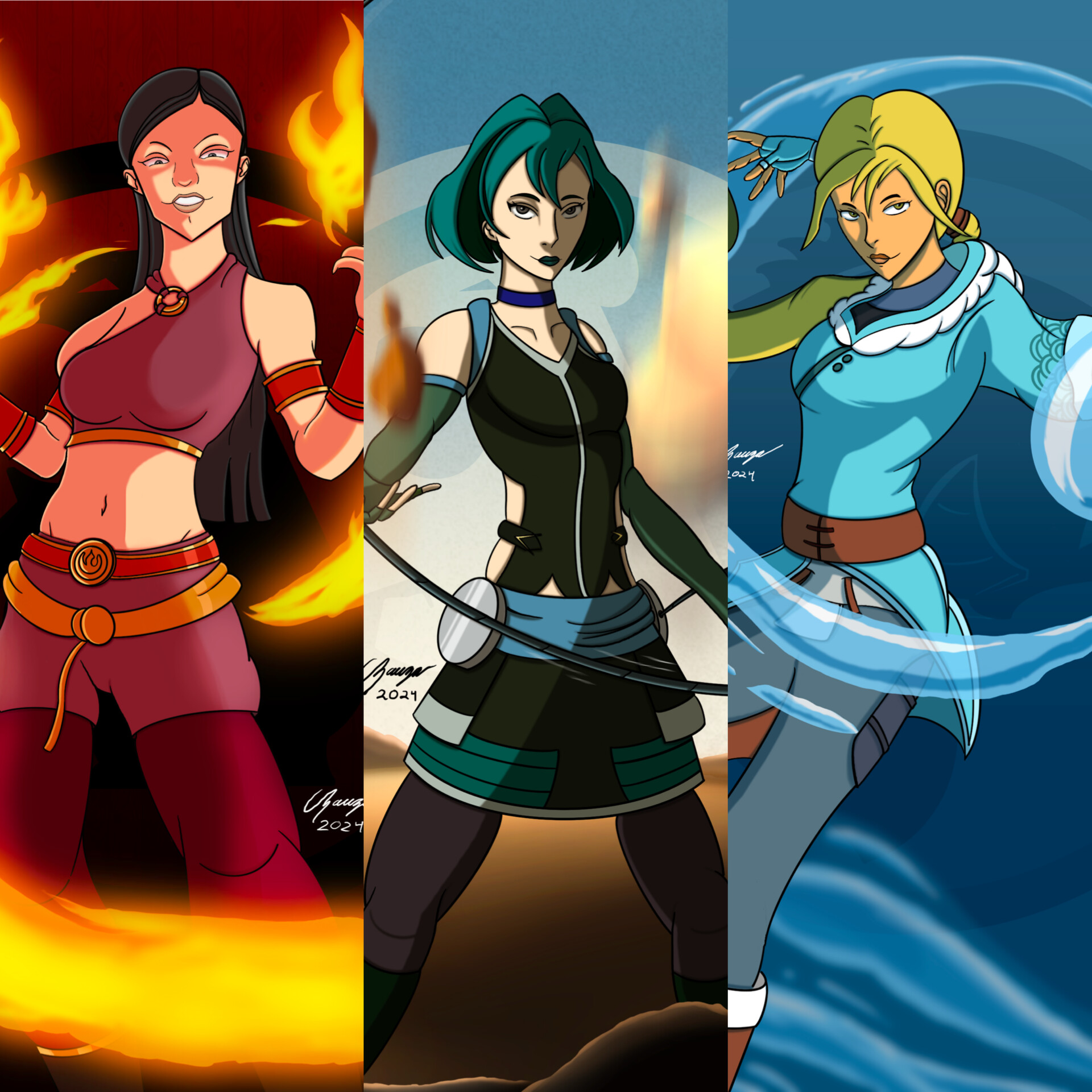 ArtStation - Total Drama X Avatar - Vol. 1
