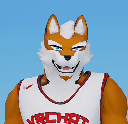 ArtStation - Baski Fox: VRChat Avatar