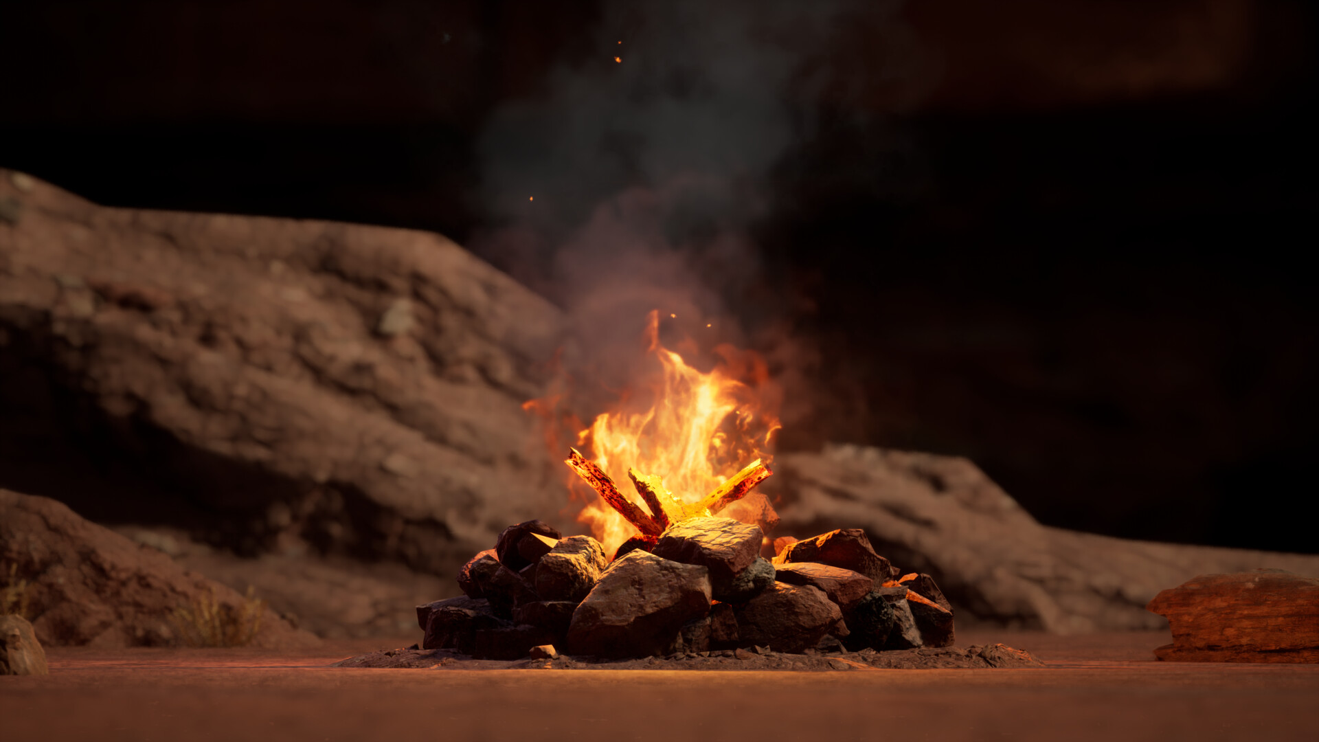 ArtStation - Campfire FX - Unreal Engine 5