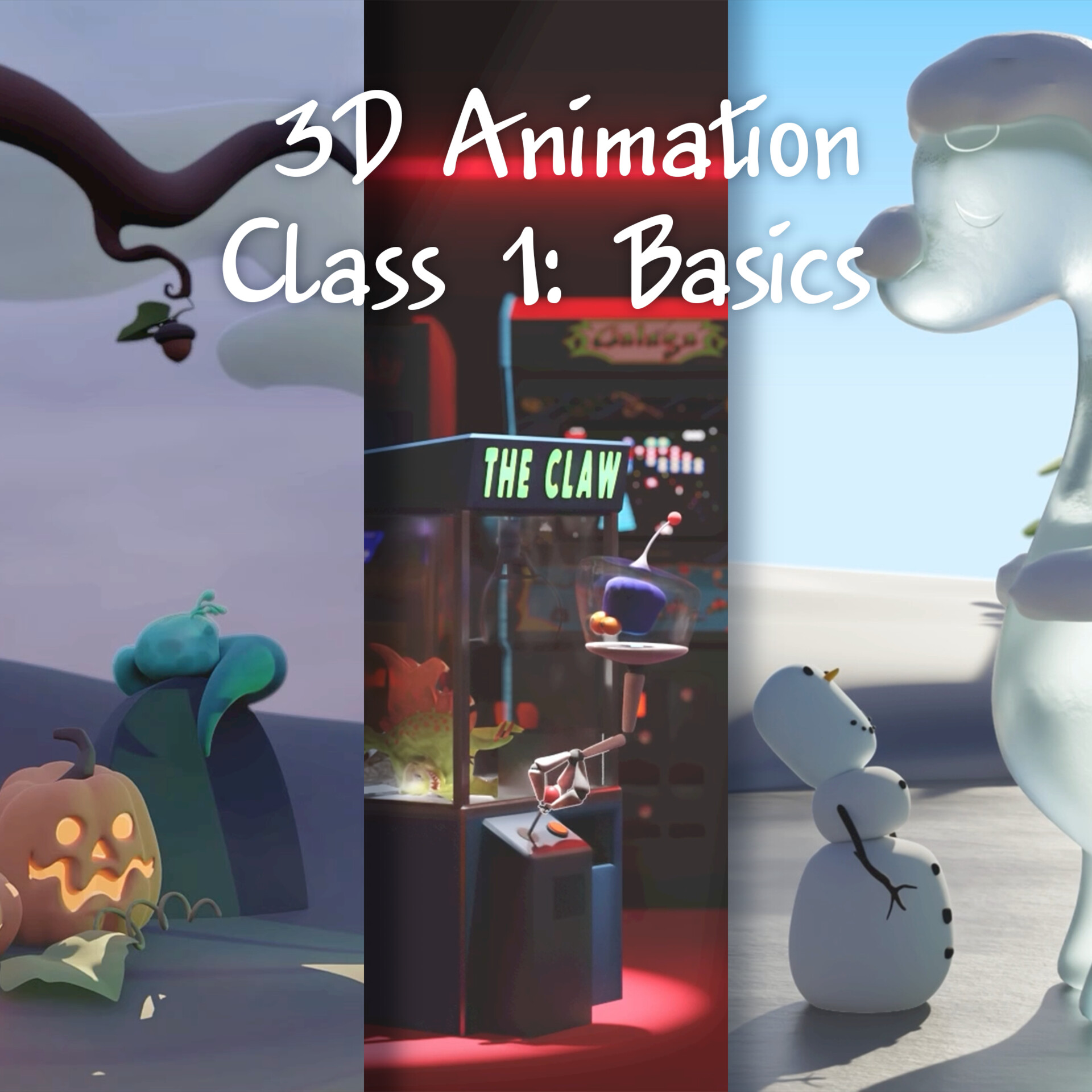 ArtStation - 3D Animation Basics Reel 2023