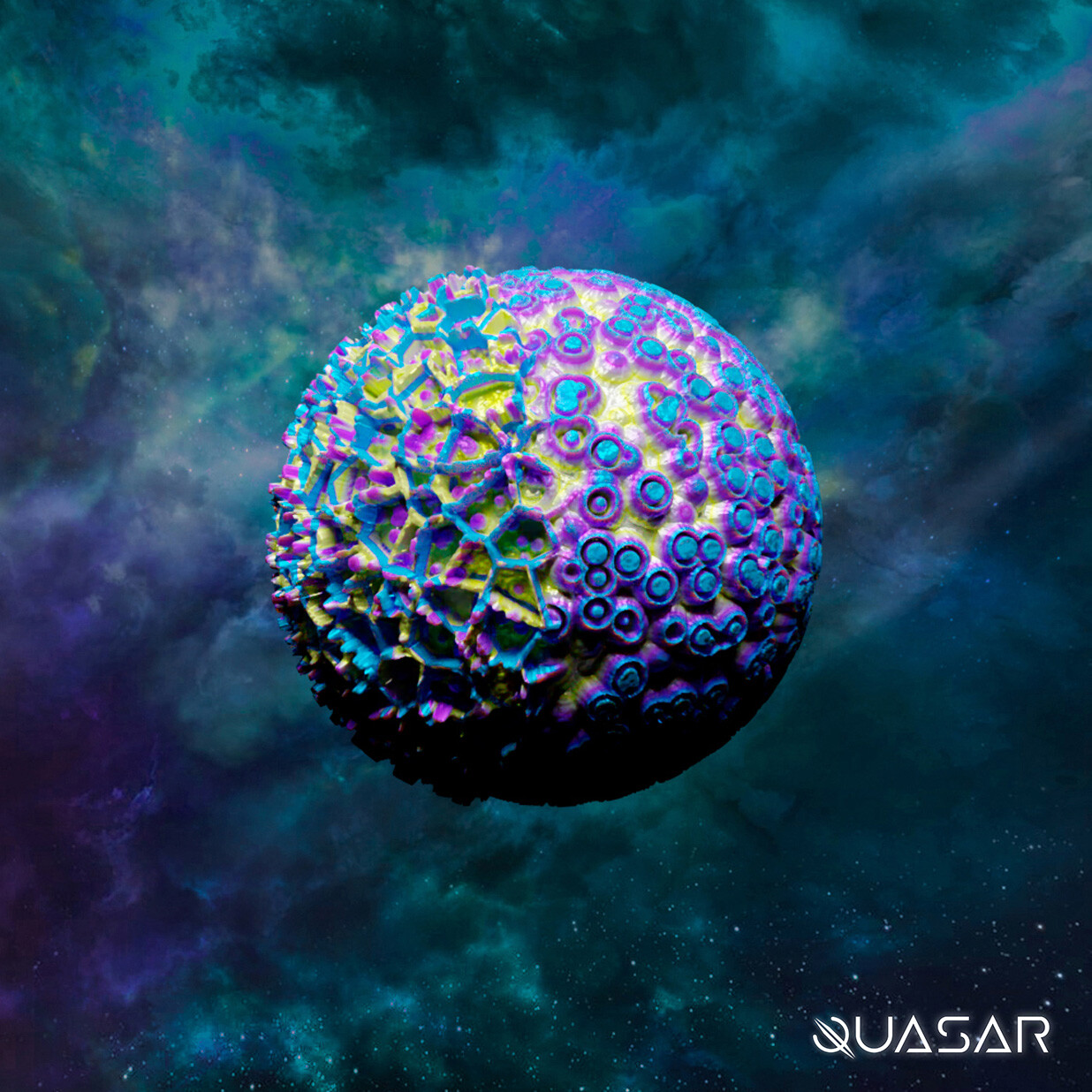 ArtStation - 3D NFT tokens fot the game Quasar