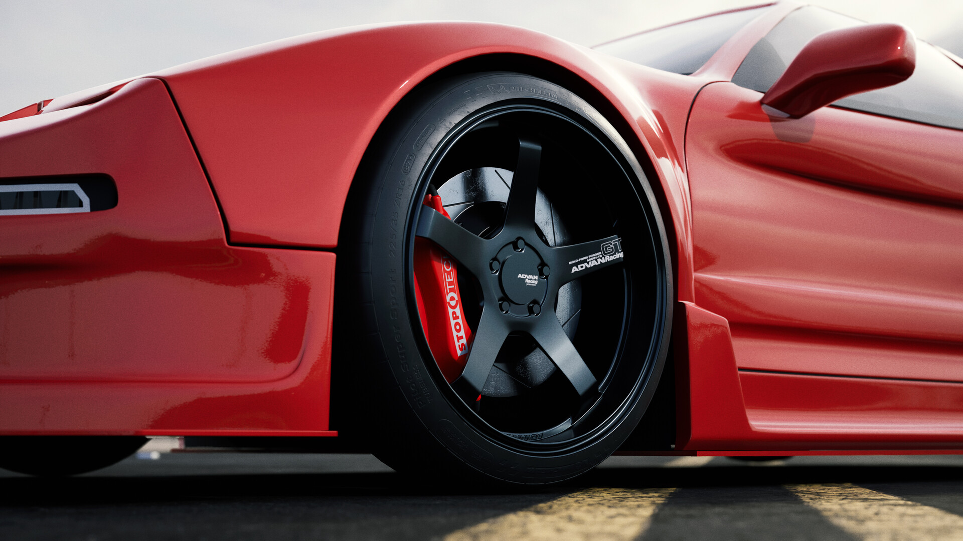 ArtStation - 5ENNA Honda NSX