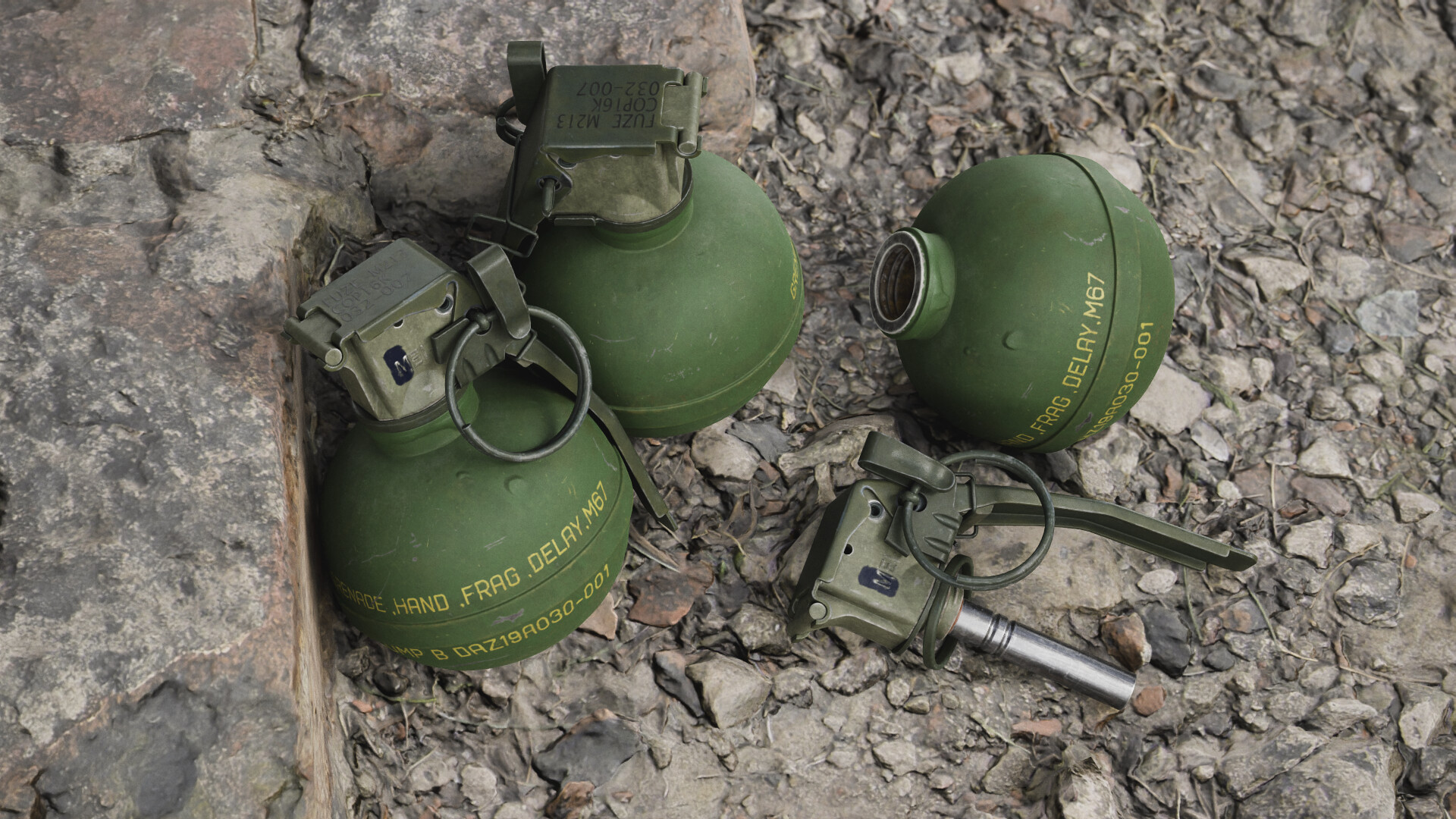 ArtStation - Grenade M67