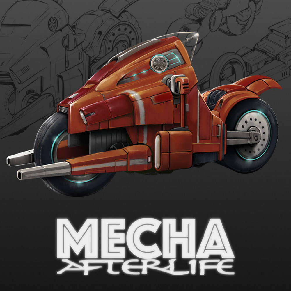 ArtStation - Mecha Afterlife: Vehicles