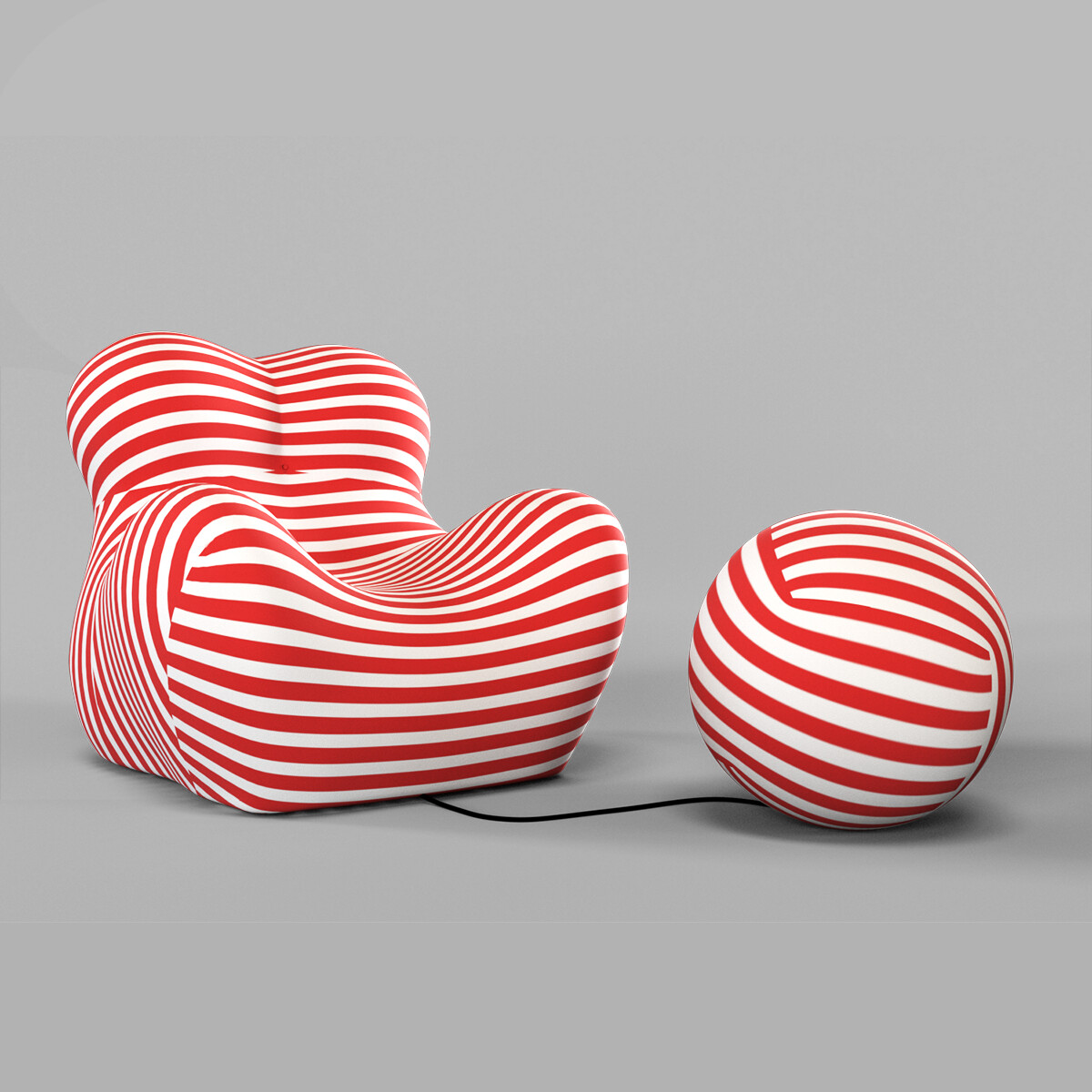 ArtStation - 1969 UP50 B&B Italia chair