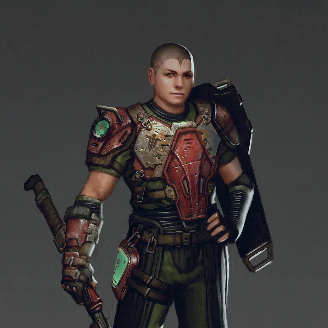 ArtStation - Ghala Ether Miner, Atomhawk's Rising Star Mentorship