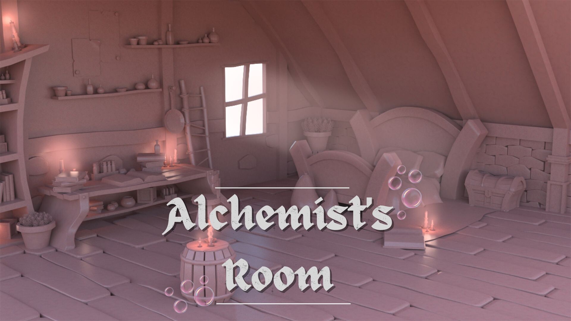 ArtStation - Alchemist's Room