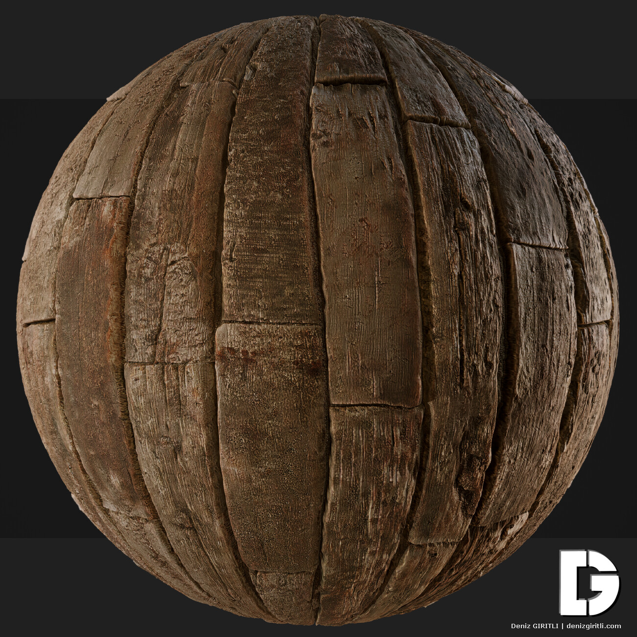 ArtStation - Old Wood Plank Material - Photogrammetry