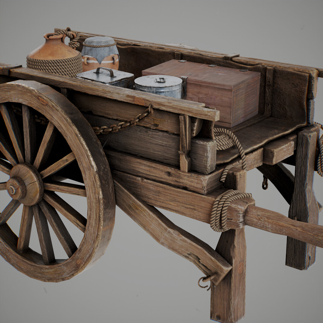 ArtStation - Old Wagon