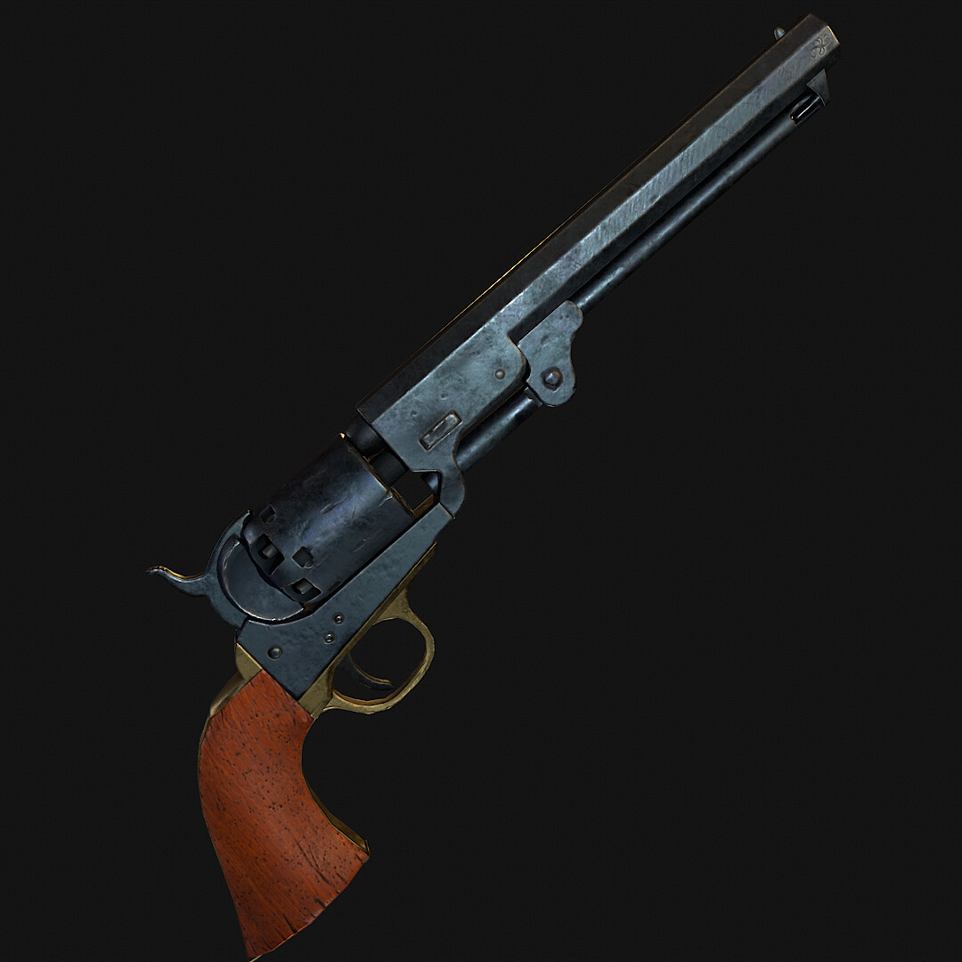 ArtStation - Dark Tower Sandalwood Revolver