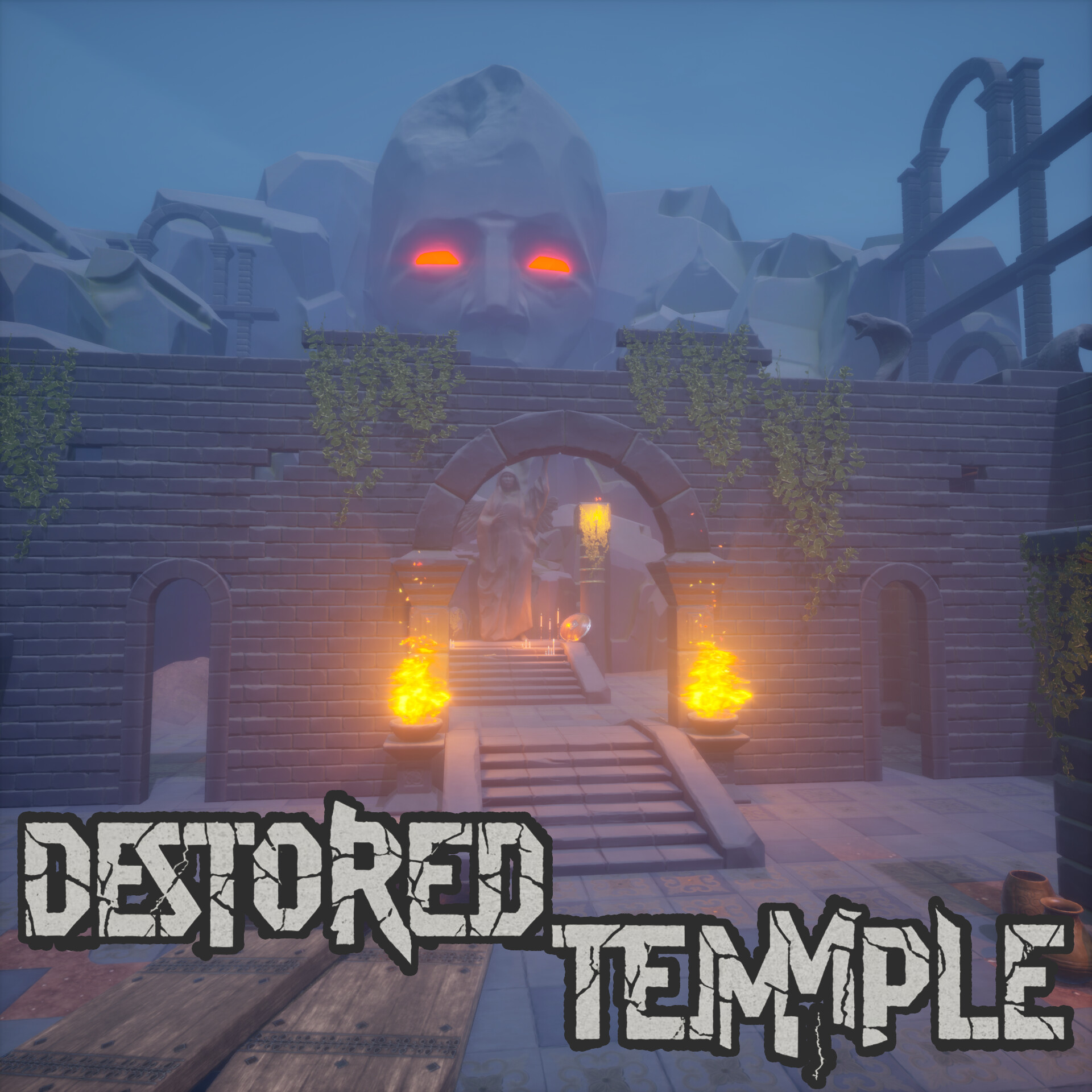 ArtStation - Destroyed Temple