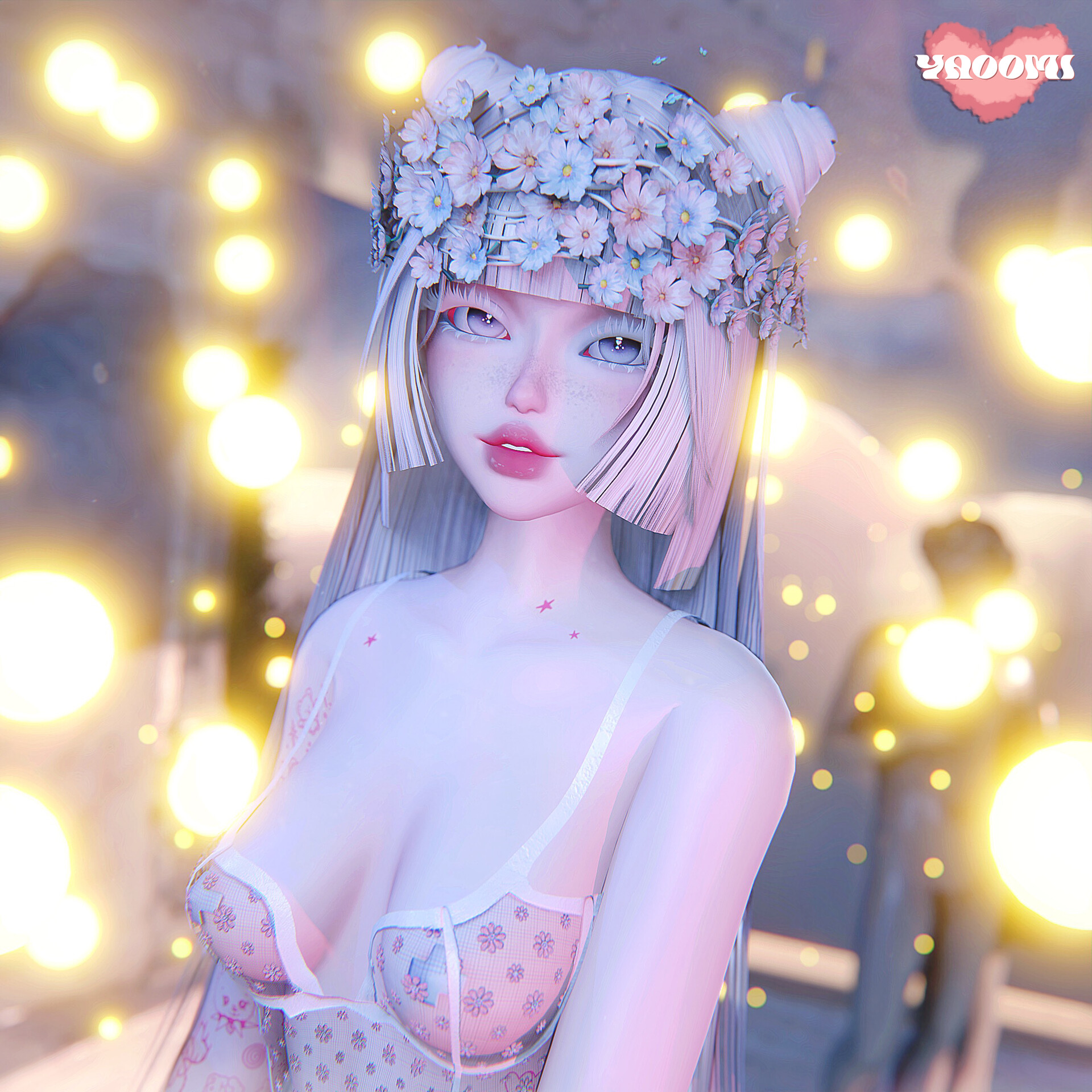 ArtStation - Render portrait of my avatar Zaika