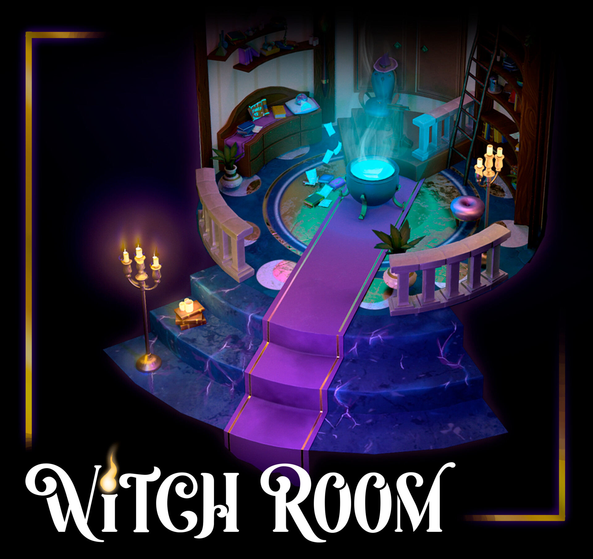 ArtStation - Witch Room