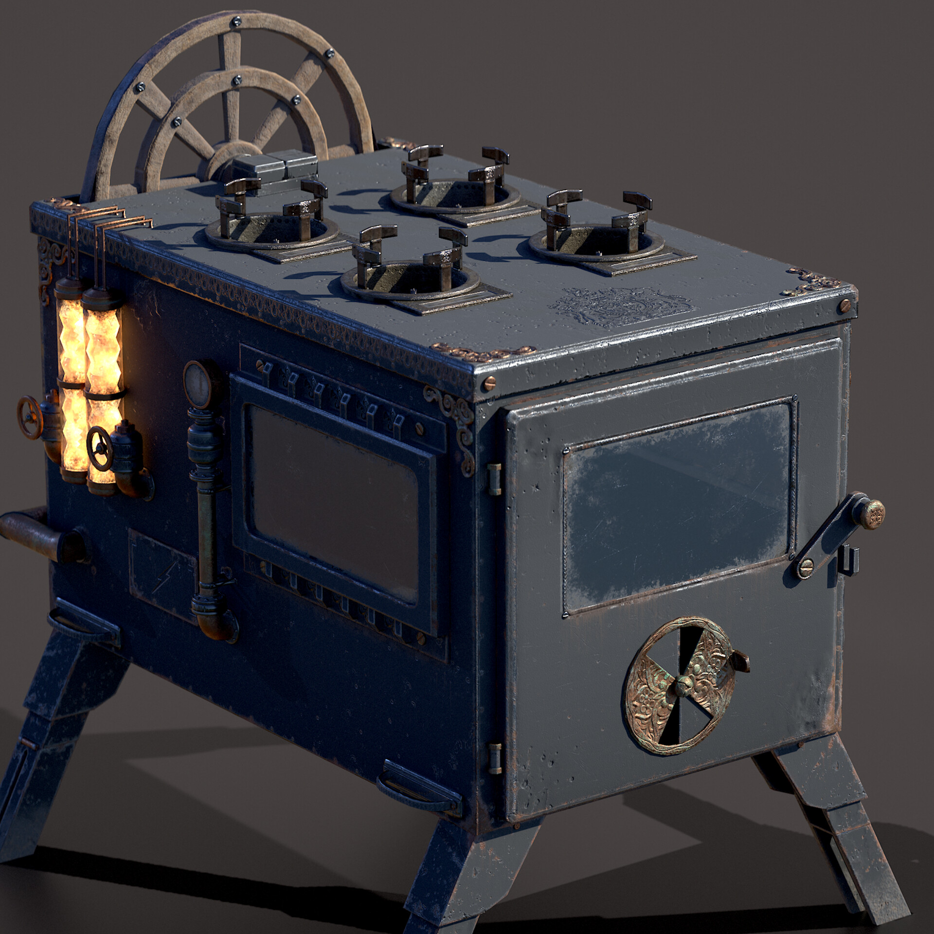 ArtStation - Steampunk Portable Generator