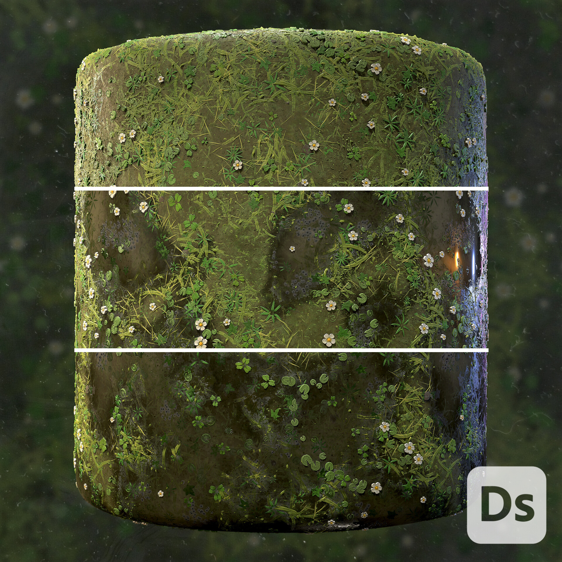 ArtStation - Flooded Grass Soil