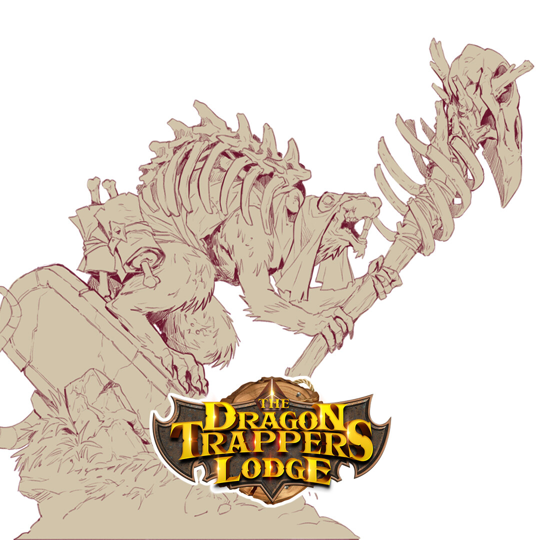 ArtStation - Rat Necromancer - March Release for Dragon Trappers Lodge