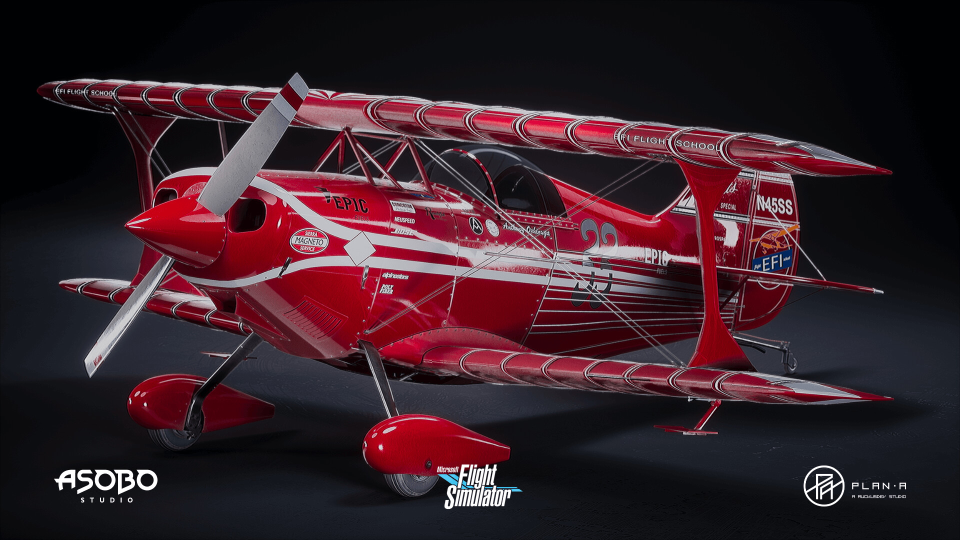 ArtStation - Pitts Special Microsoft Flight Simulator Lighting and renders