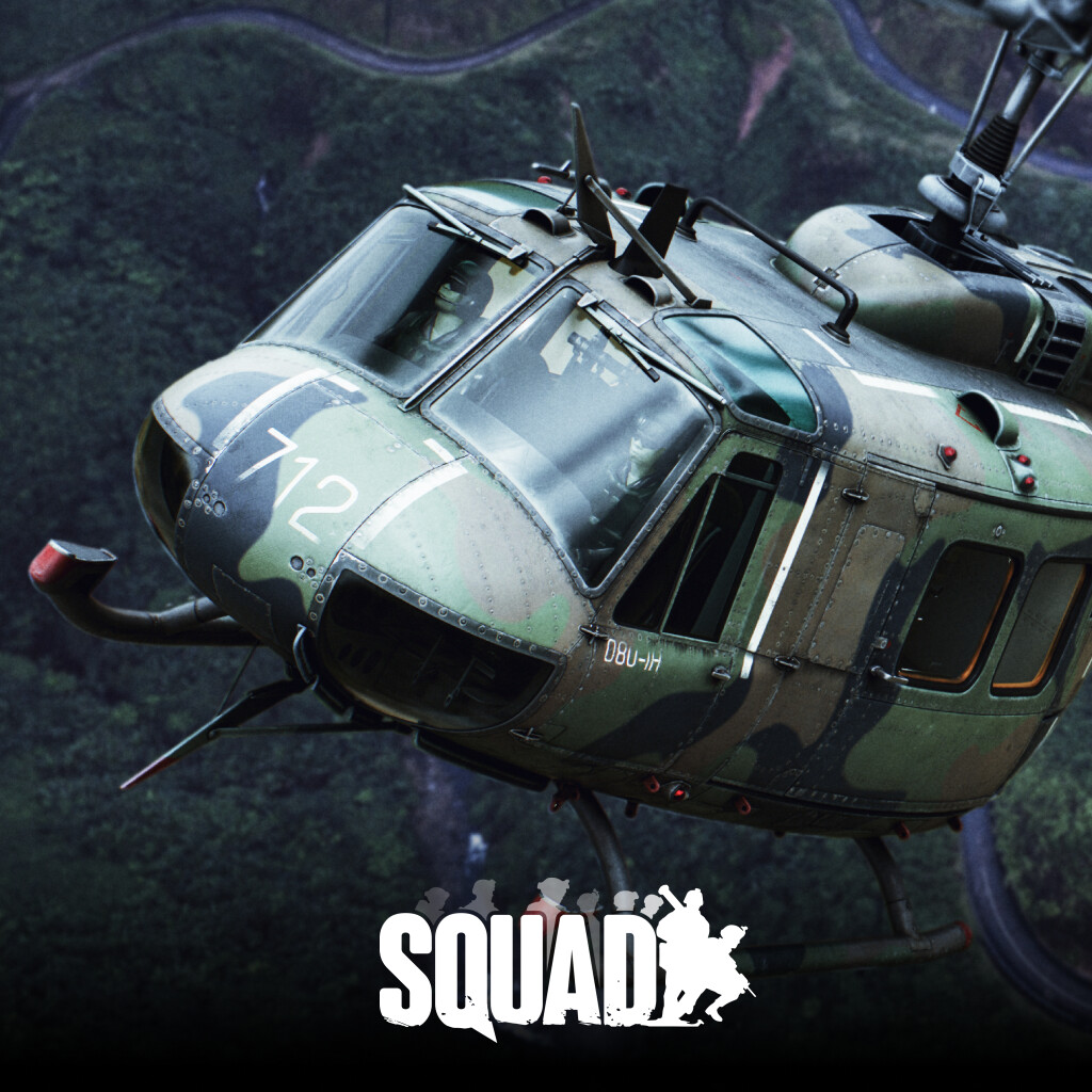ArtStation - SQUAD | UH-1H